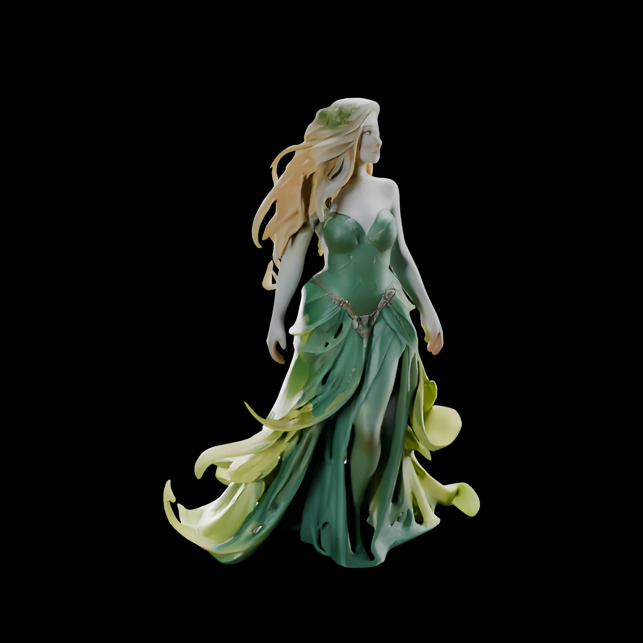 Nature Spirit Sculptures - 3D Model by MRAnyCAD
