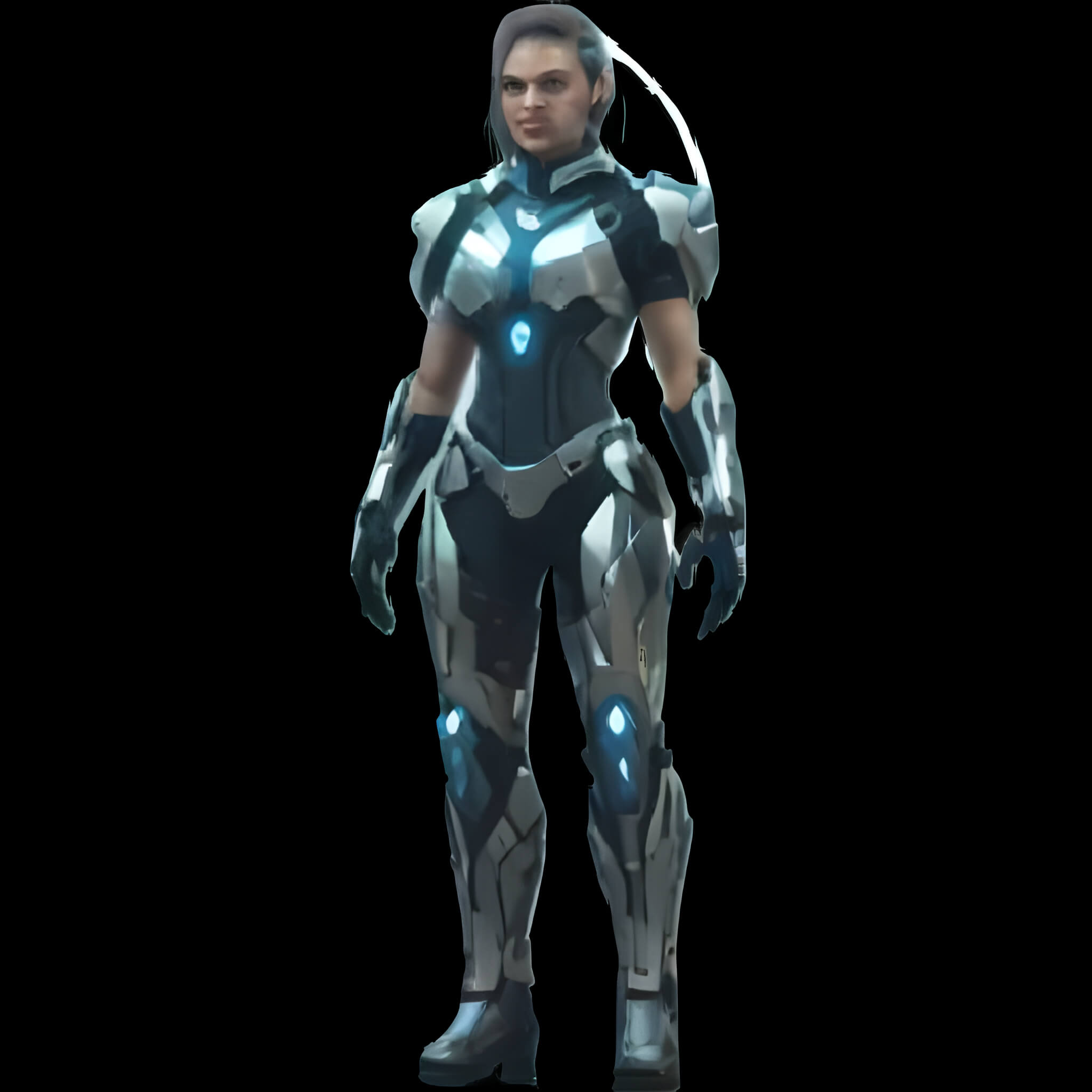 Neo-Angel Armor Collection 3D Model by MRAnyCAD