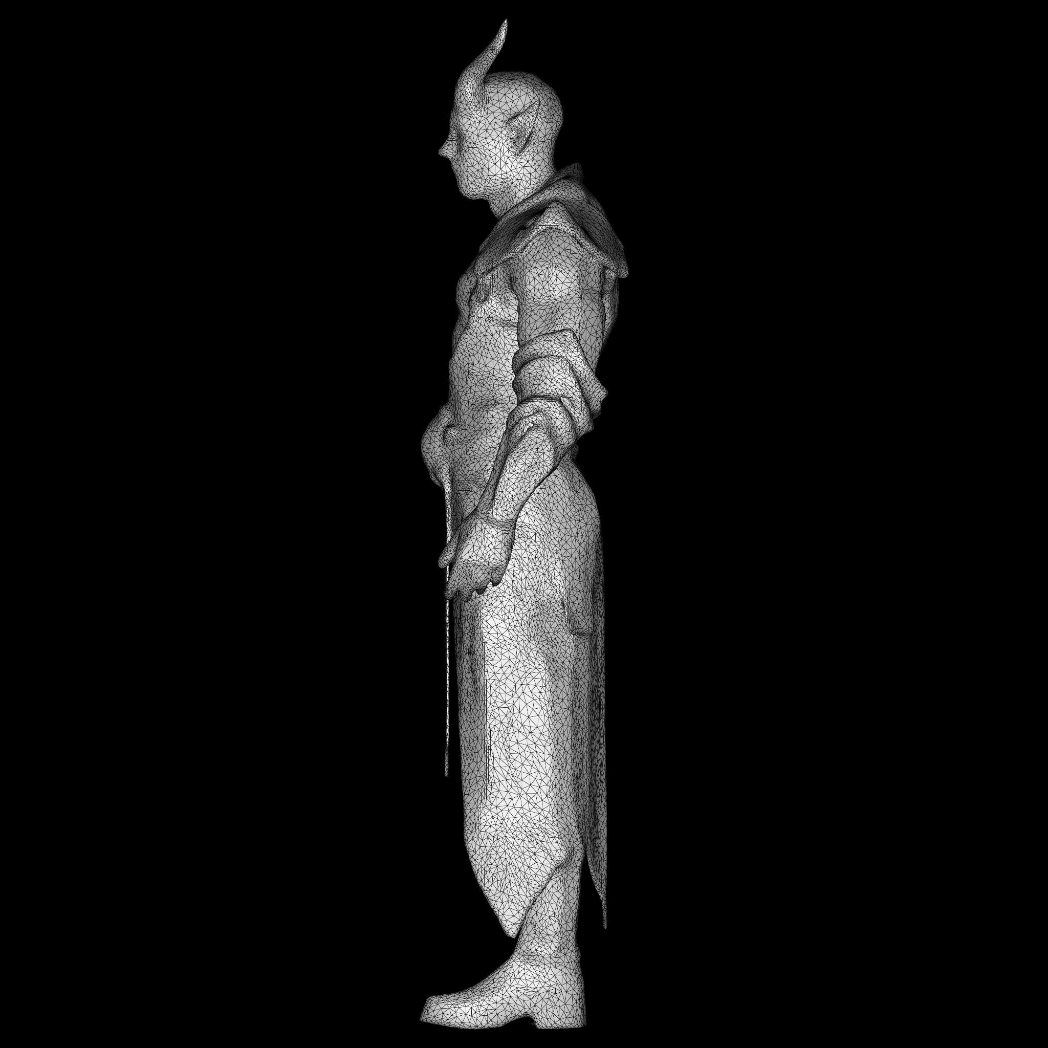 Orcish Horned Warrior - 3D Model by MRAnyCAD