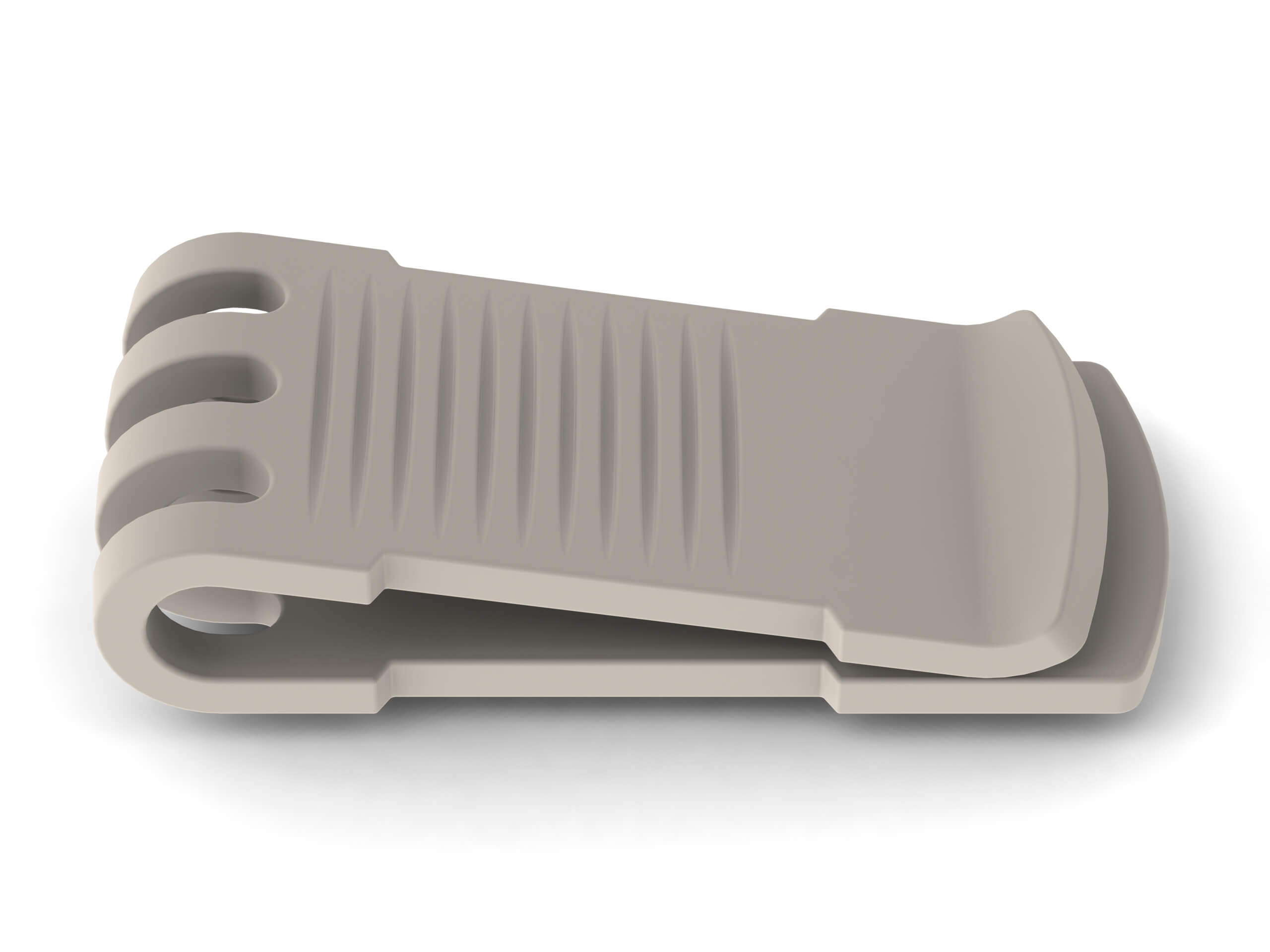 Plastic Money Wallet Clip - 3D Print Model by MRAnyCAD