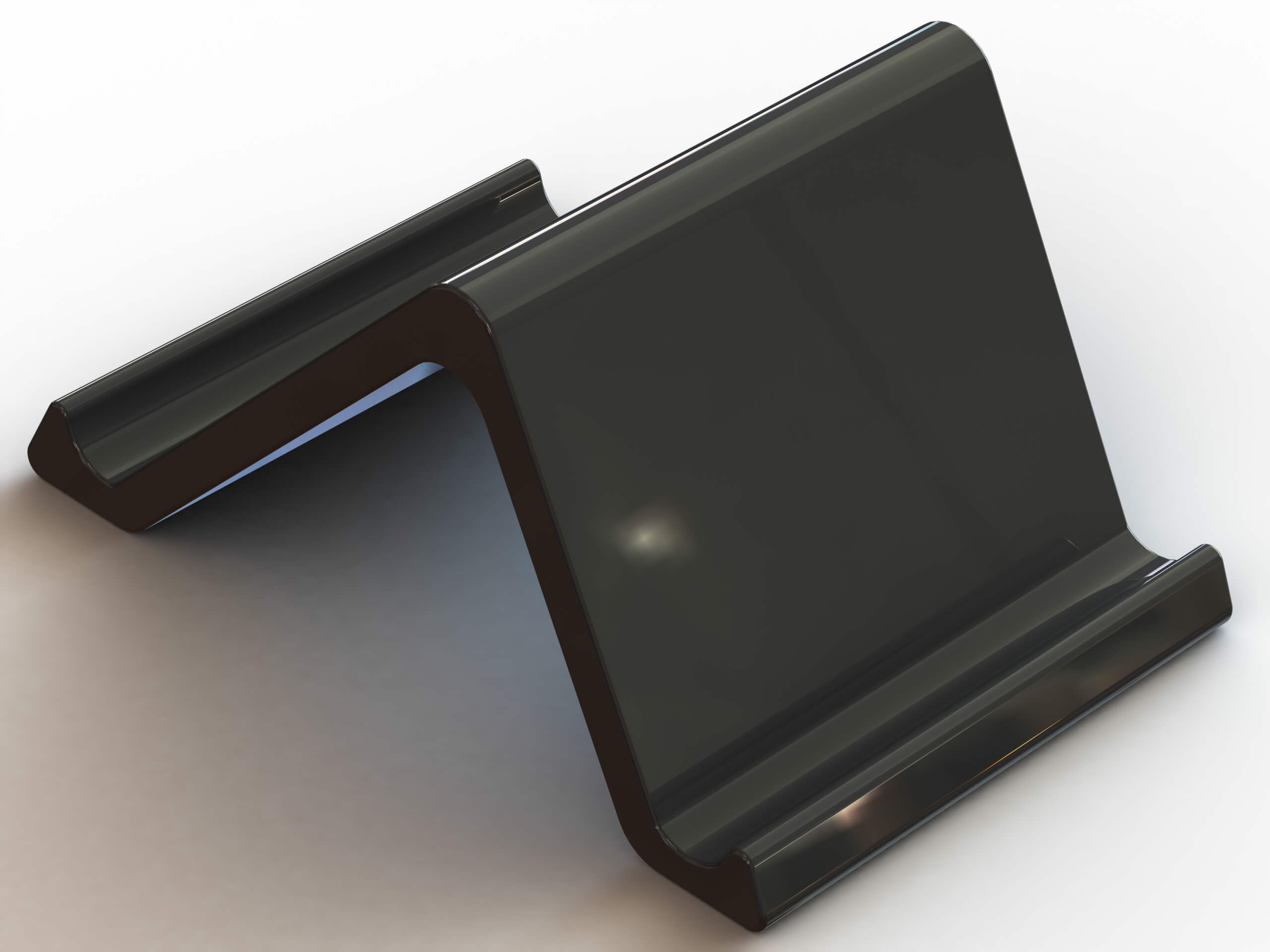 Plastic Stand Holder for Tablets - 3D Print Model by MRAnyCAD