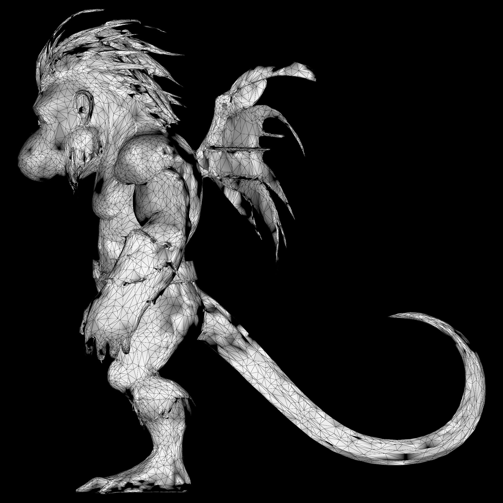 Primal Guardian - Mythical Monkey Warrior Free 3D Model by MRAnyCAD