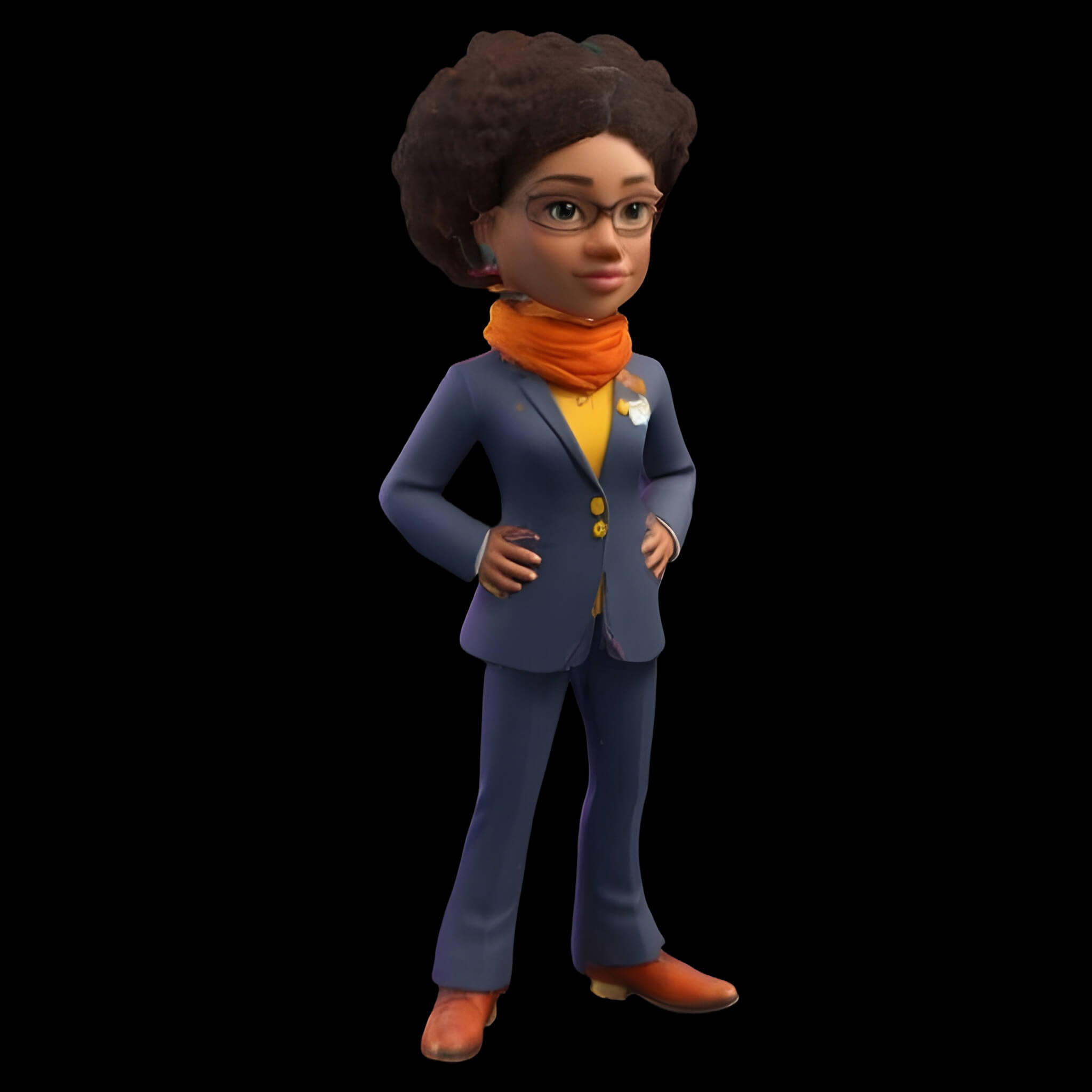 Professional Women Character Pack - 3D Model by MRAnyCAD