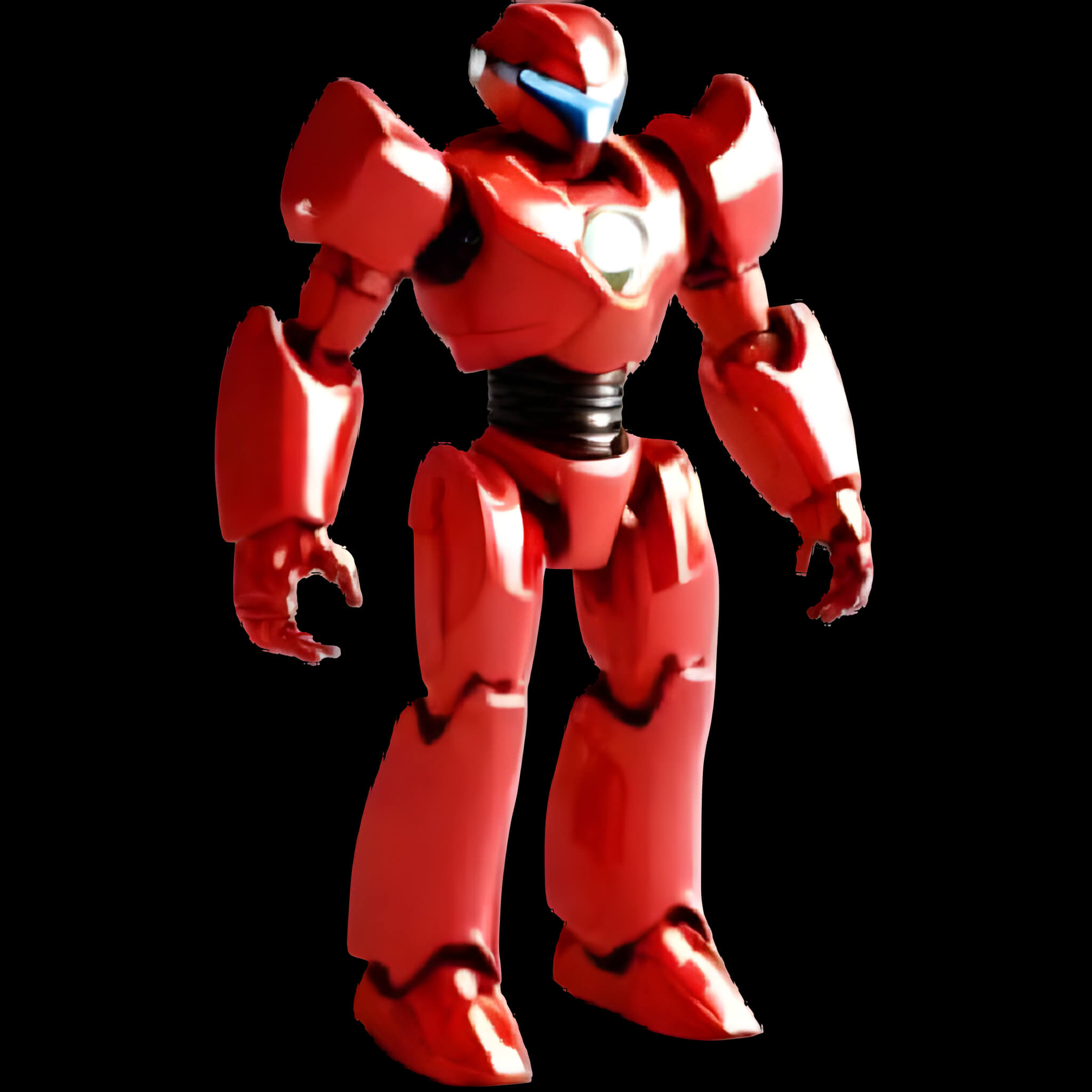 Red Mech Warriors Collection - 3D Model by MRAnyCAD