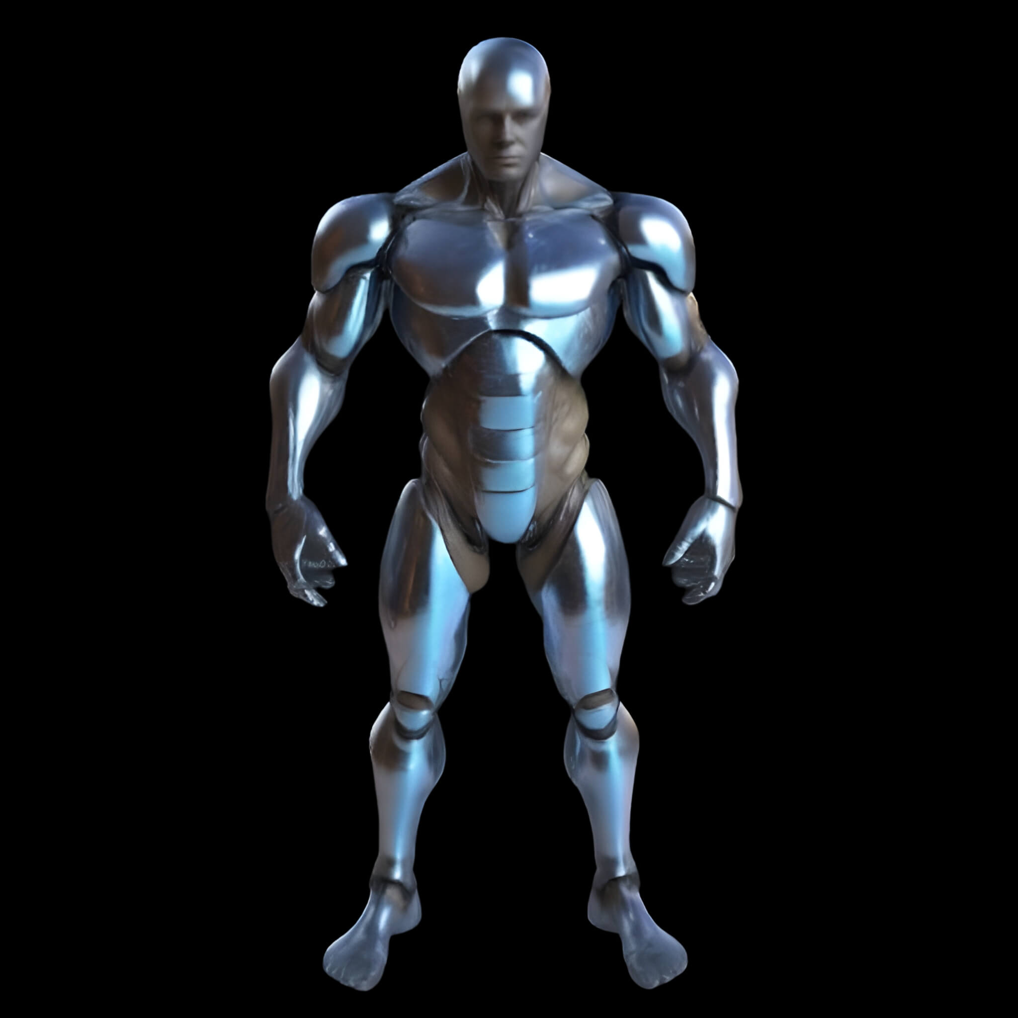 Sci-Fi Android Character Collection 3D Model by MRAnyCAD