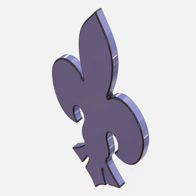 Scout Symbol Stencil - 3D Model by MRAnyCAD