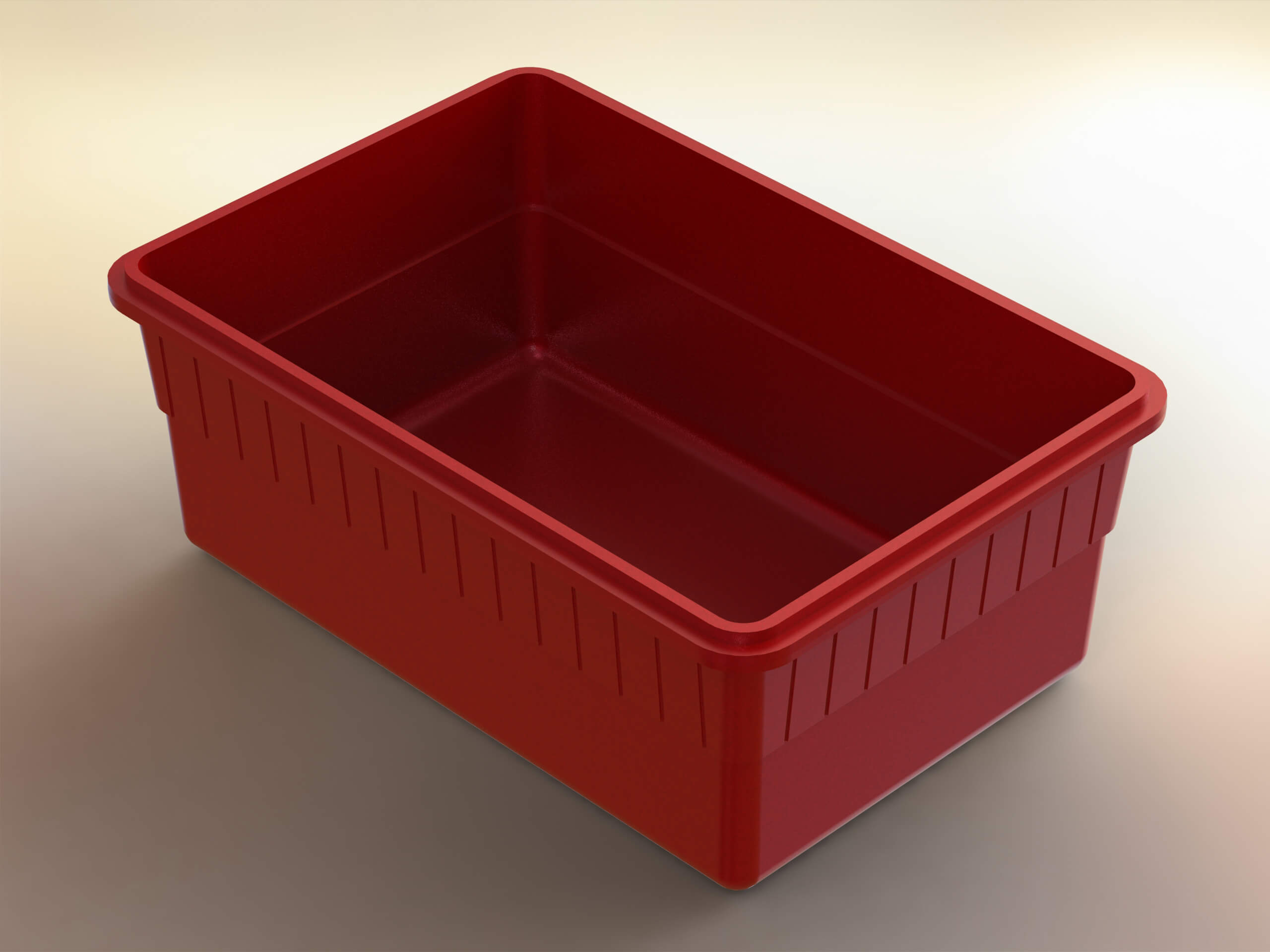 Stackable Storage Box Capacity 1 Liter - 3D Model by MRAnyCAD
