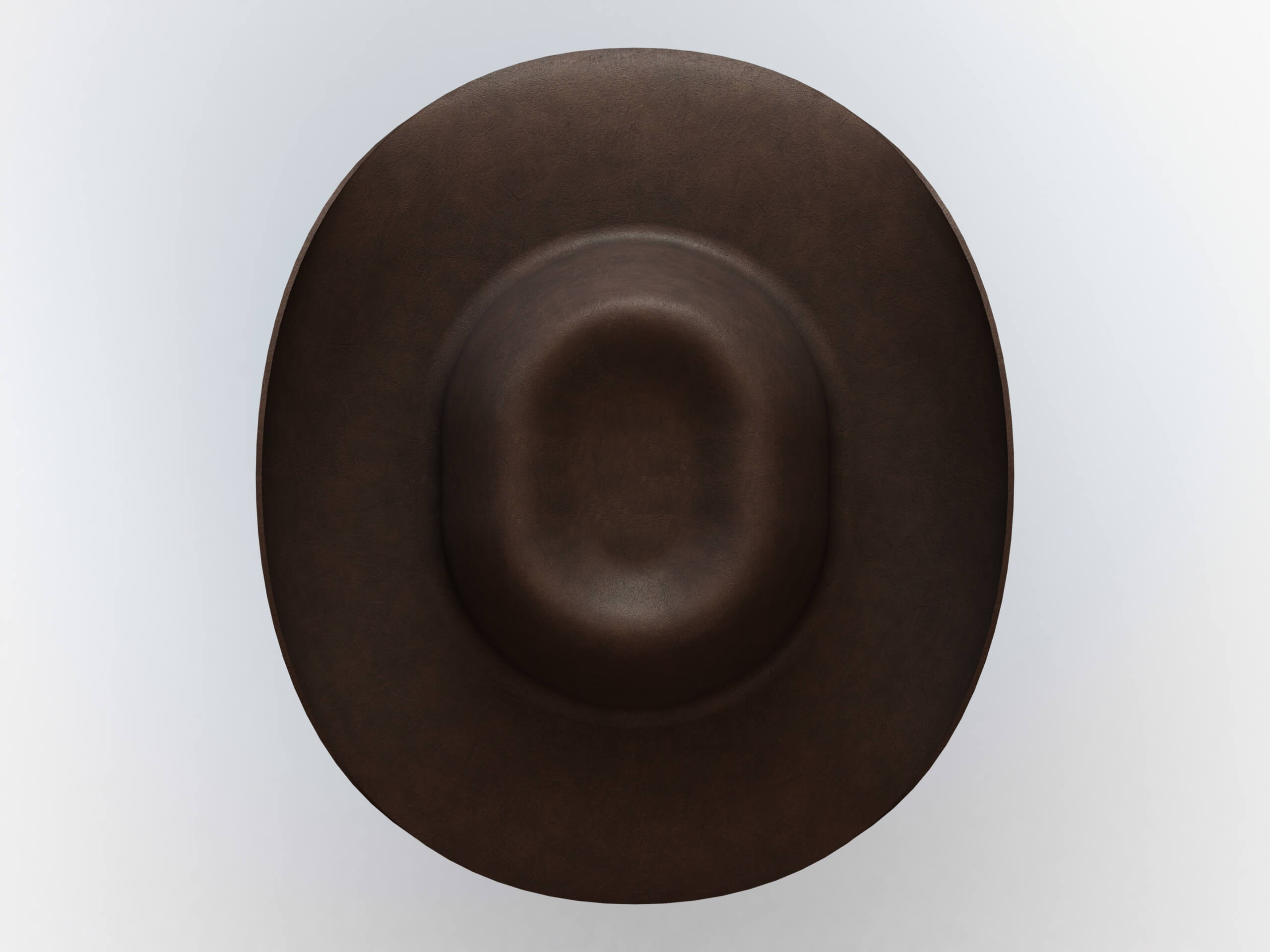 Western Cowboy Hat - 3D Model by MRAnyCAD