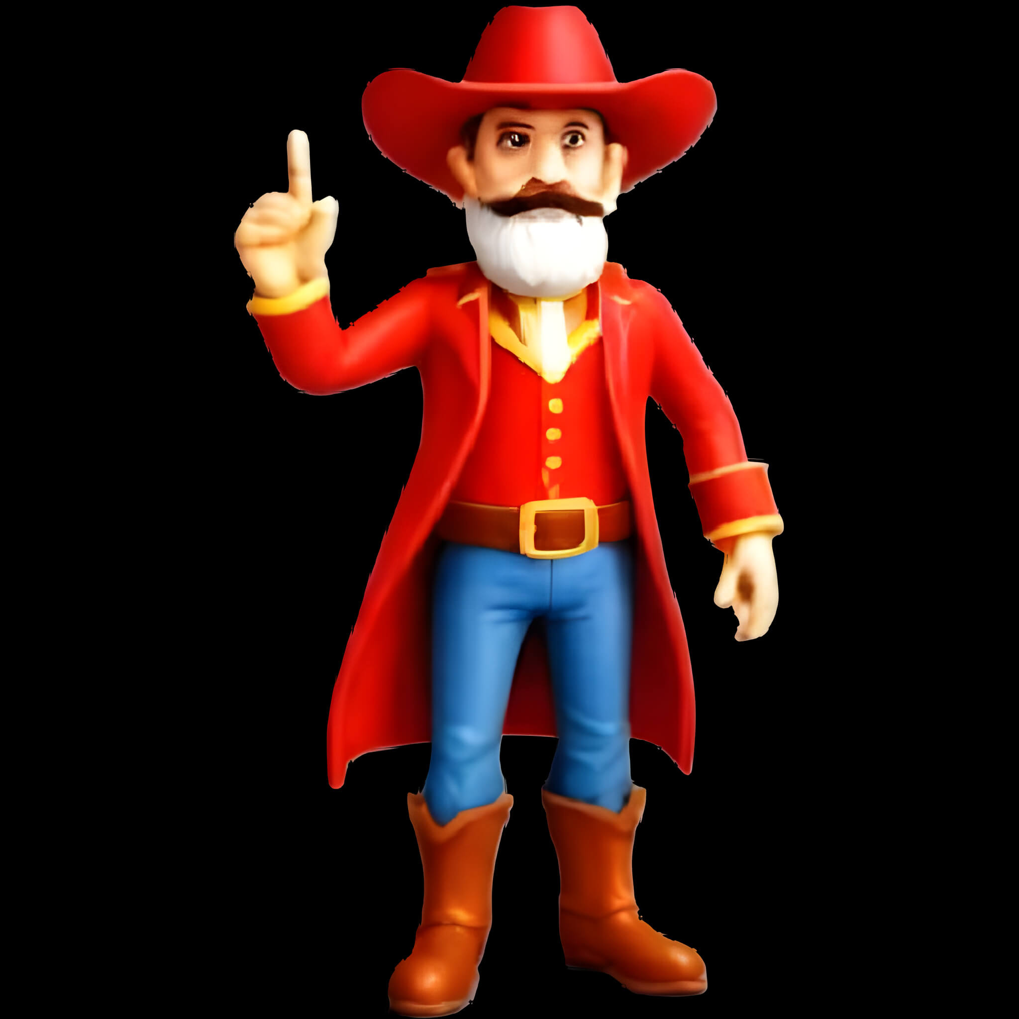 Western Sheriff Character Collection - 3D Model by MRAnyCAD