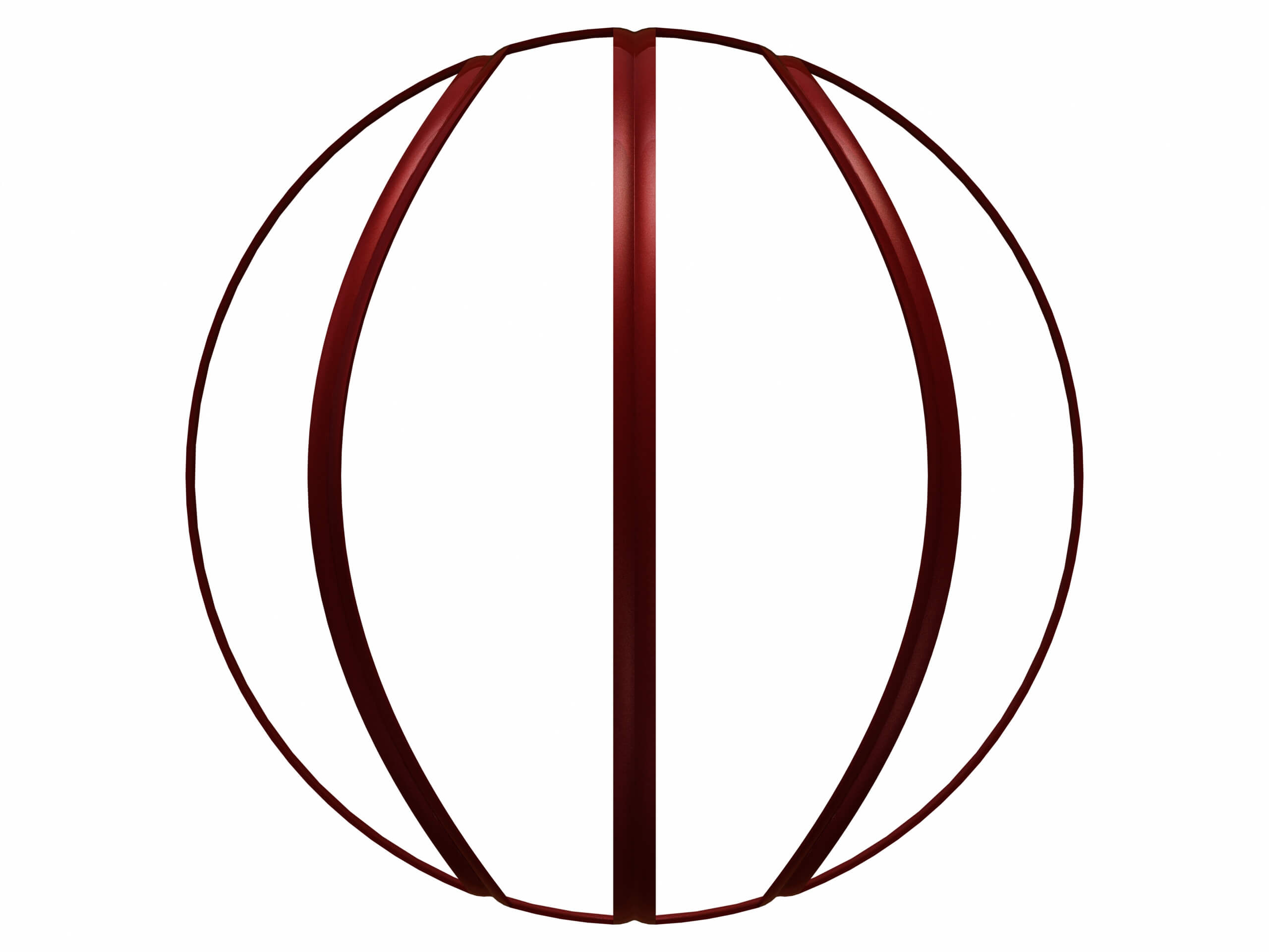 Wireframe Shape Basketball - 3D Print Model by MRAnyCAD