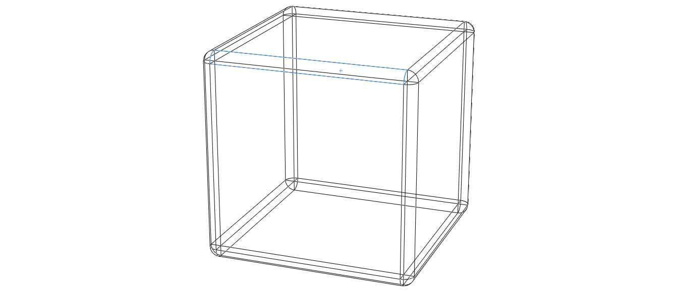 Wireframe Shape Cube - Free 3D Model by MRAnyCAD