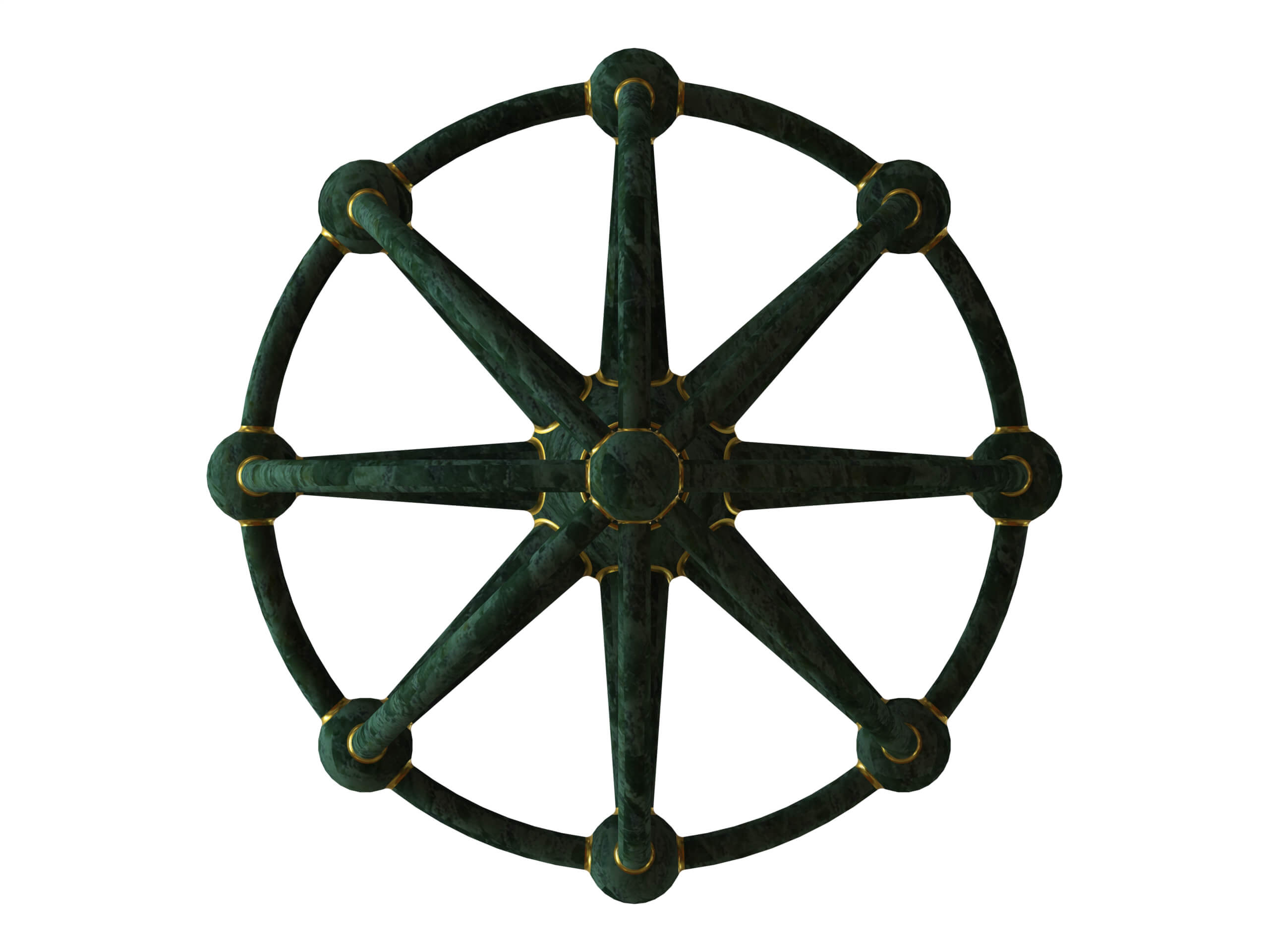 Wireframe Shape Geometric Sphere Linked - 3D Model by MRAnyCAD