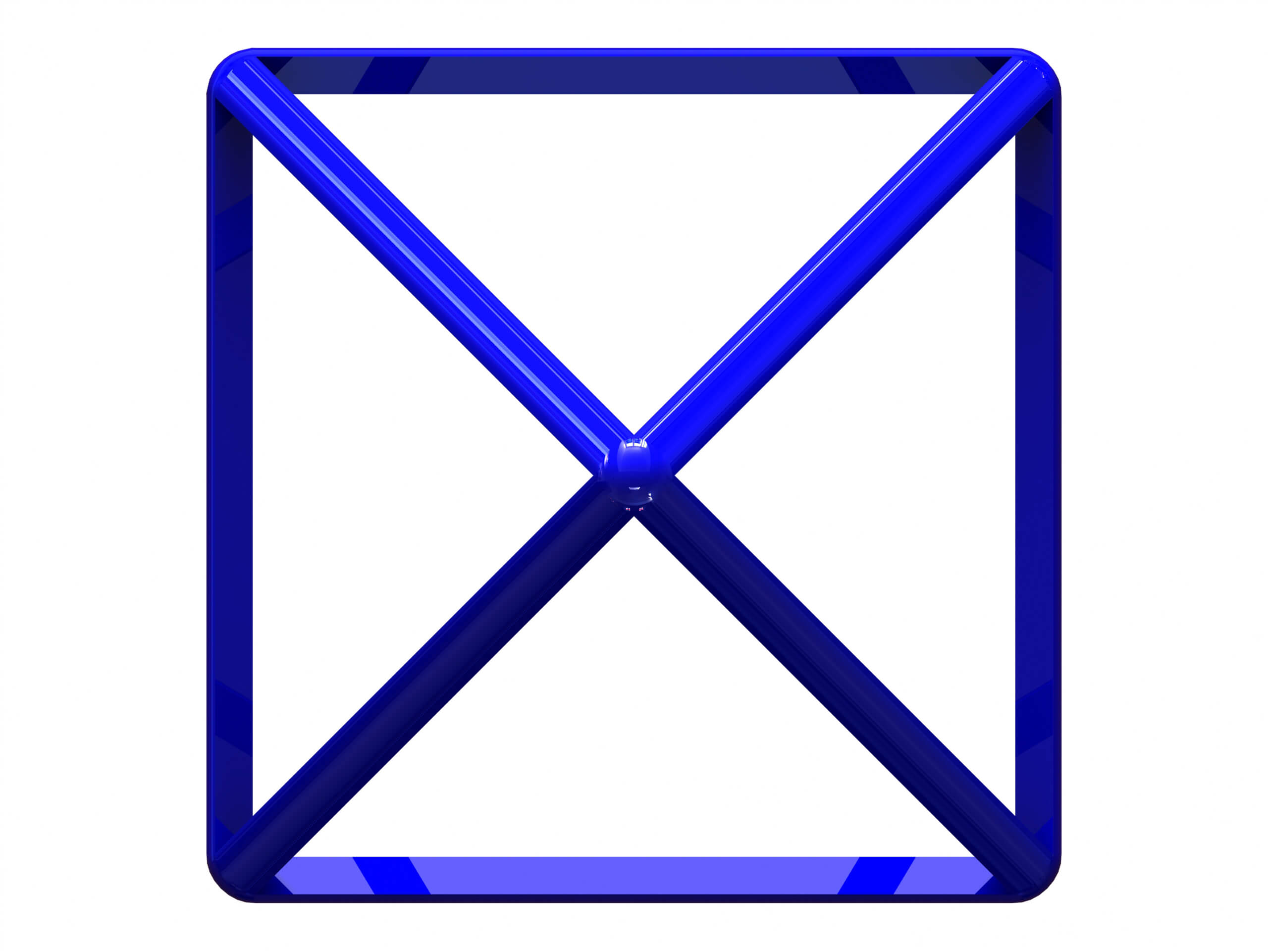 Wireframe Shape Octahedron 3d Print Model By Mranycad
