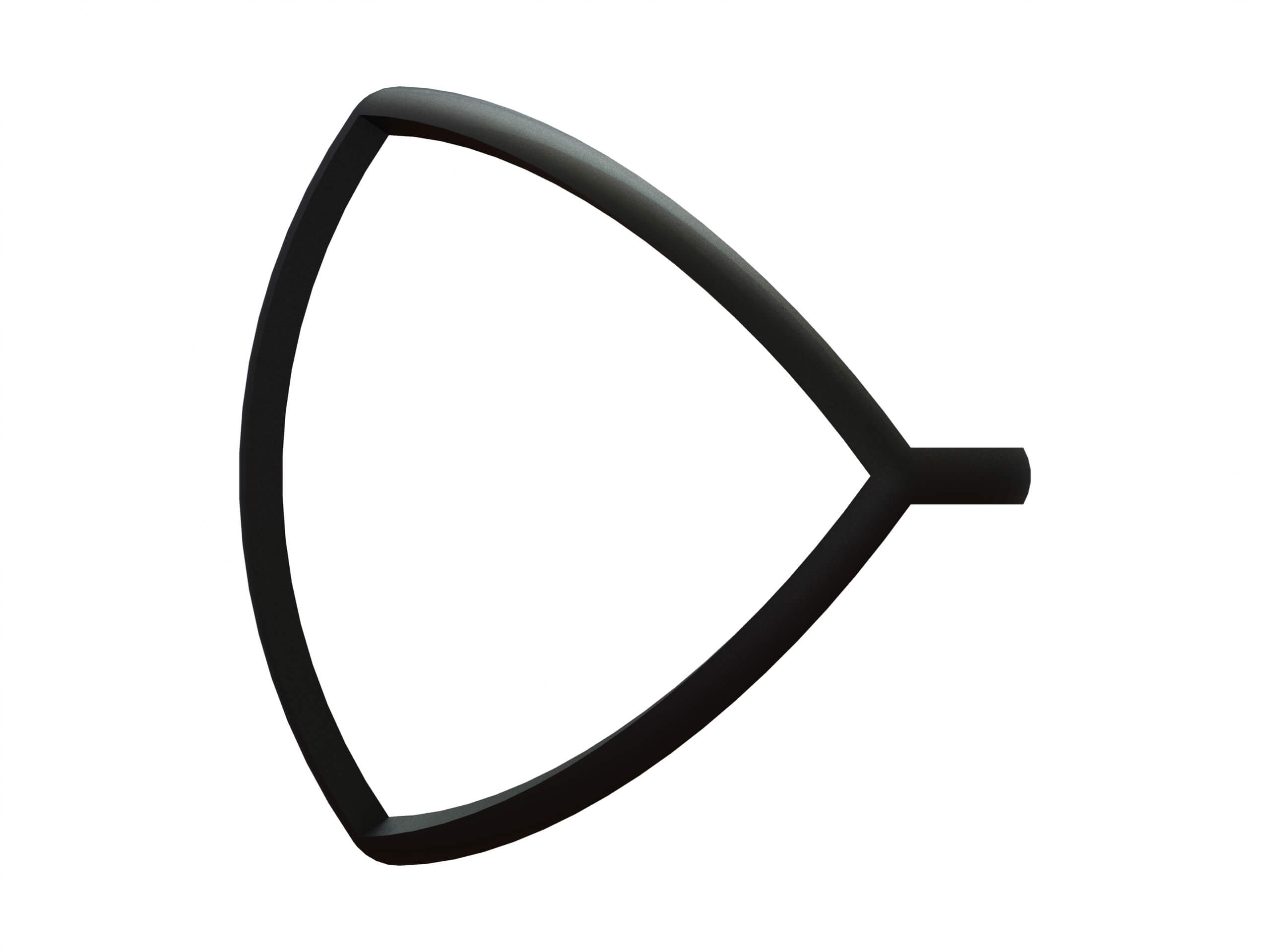 Wireframe Shape Reuleaux Tetrahedron - 3D Model by MRAnyCAD