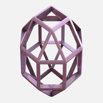 Wireframe Shape Cube - Free 3D Print Model by MRAnyCAD