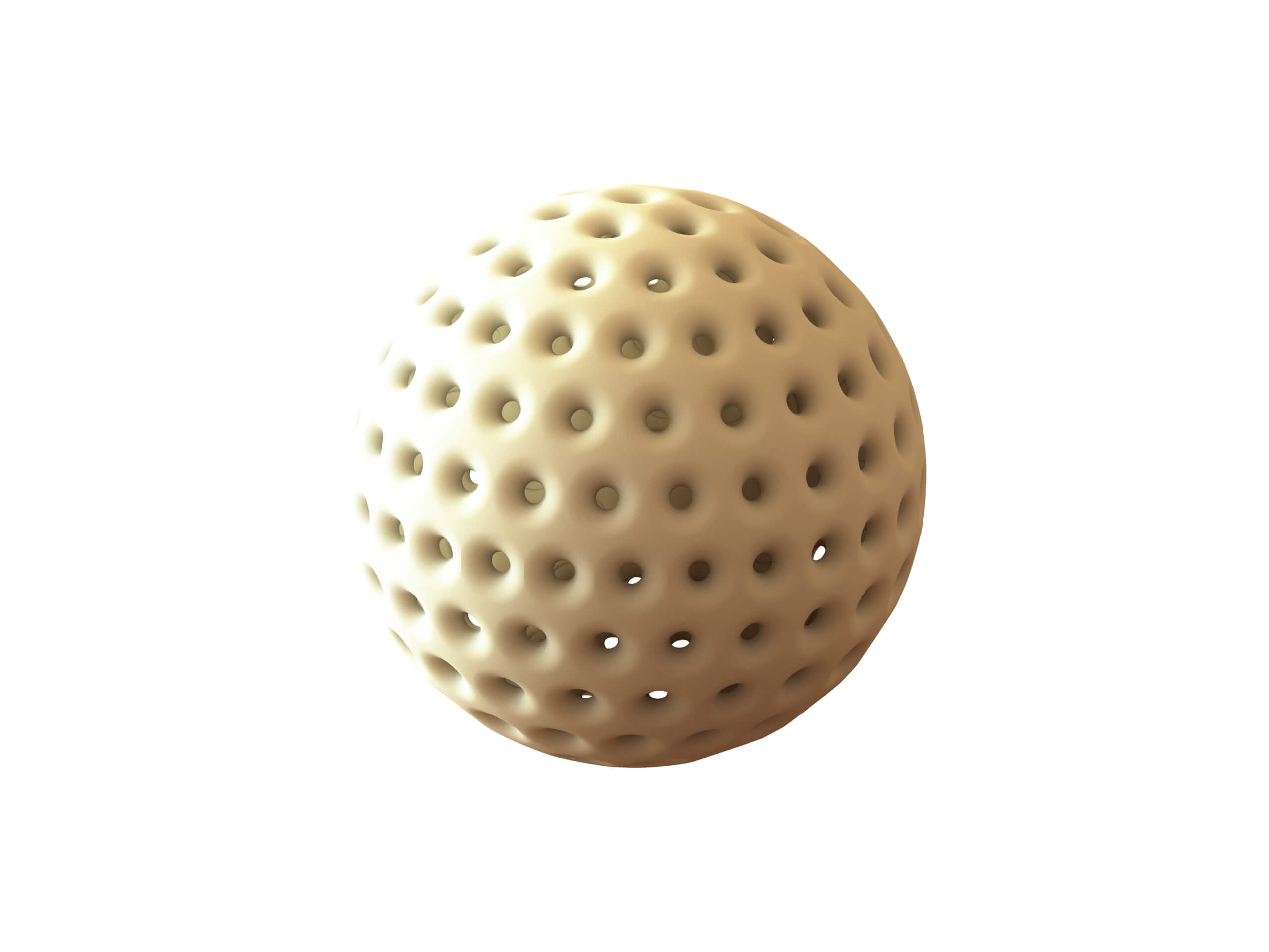 Wireframe Shape Small Ball - 3D Print Model by MRAnyCAD