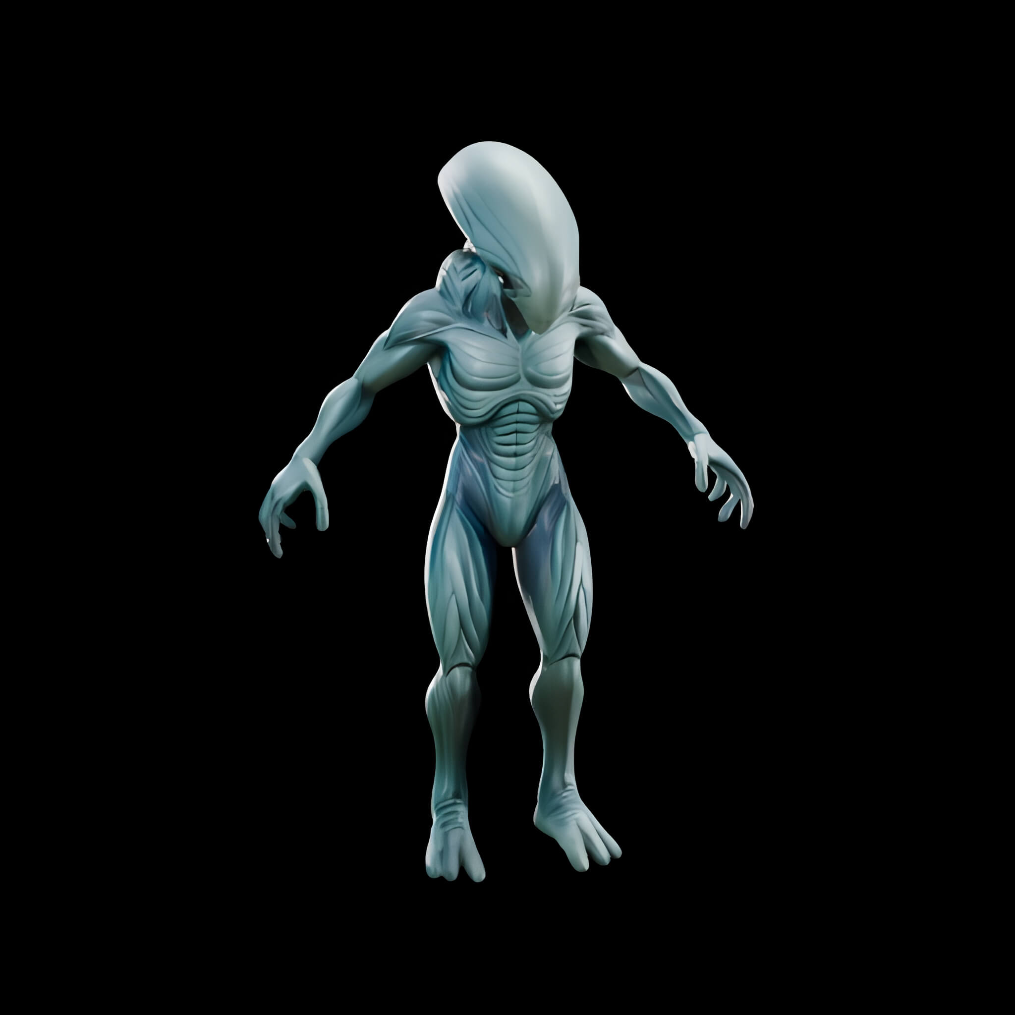 Xenomorphic Warrior Collection - 3D Model by MRAnyCAD