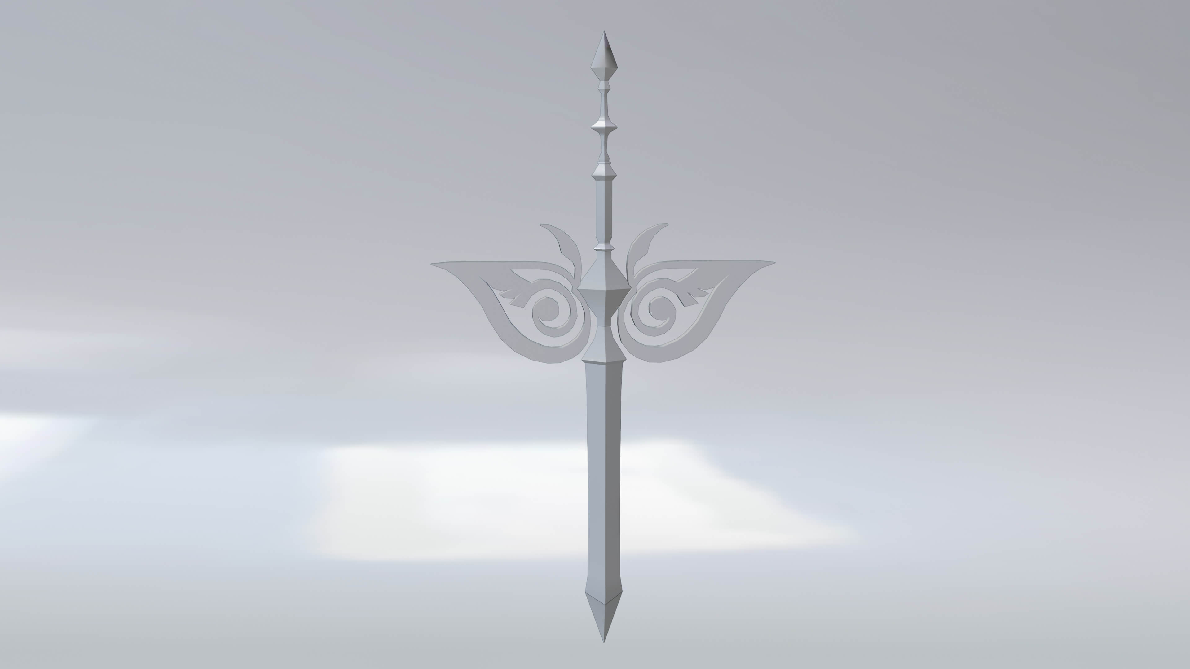 Sword Low Poly Model by mrde75