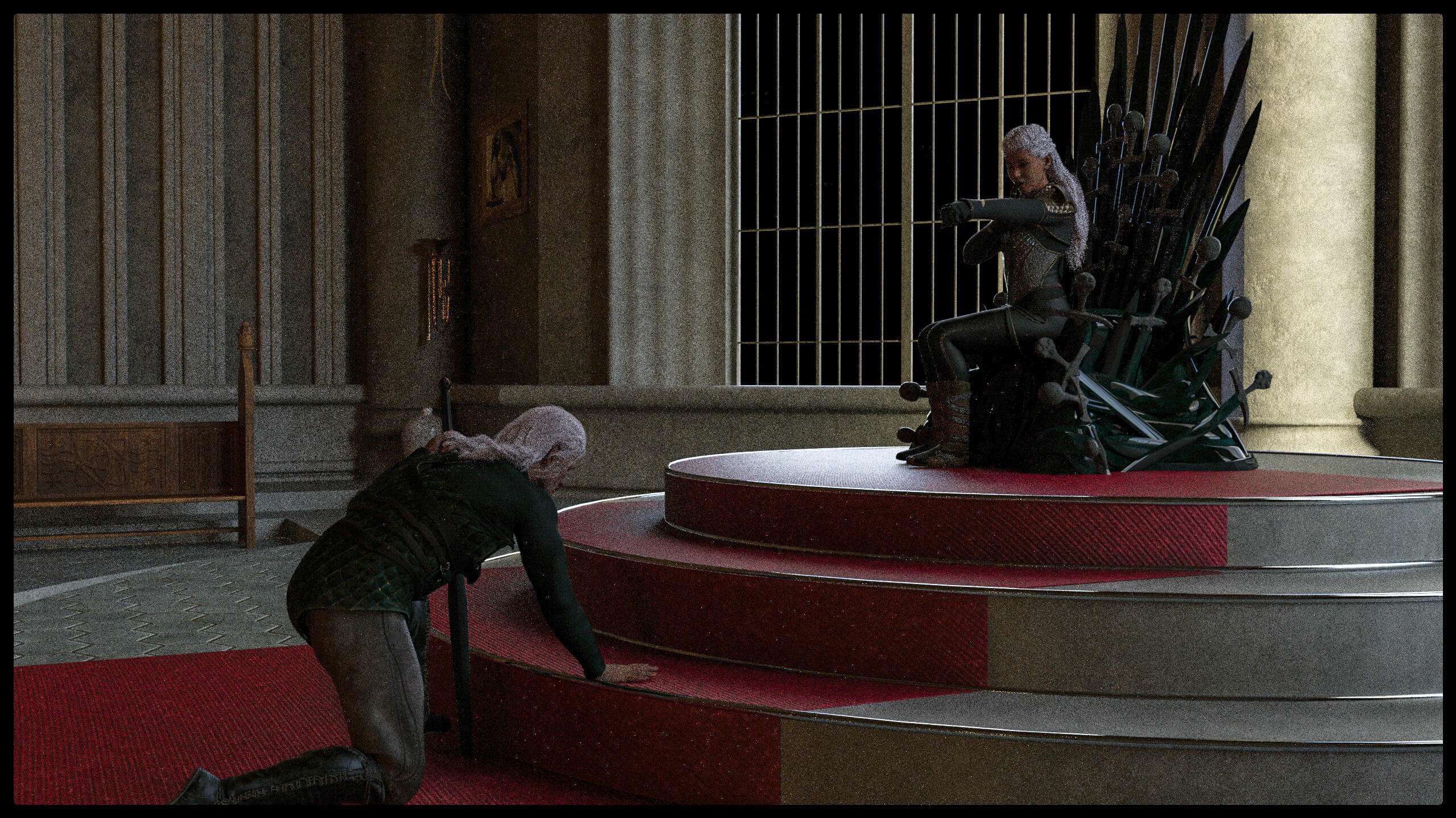 HoTD Scenes recreated 3D Render, Digital Art by mreale69