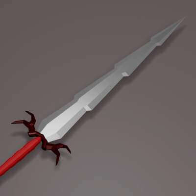 Sword - 3D Model by MrGameobject
