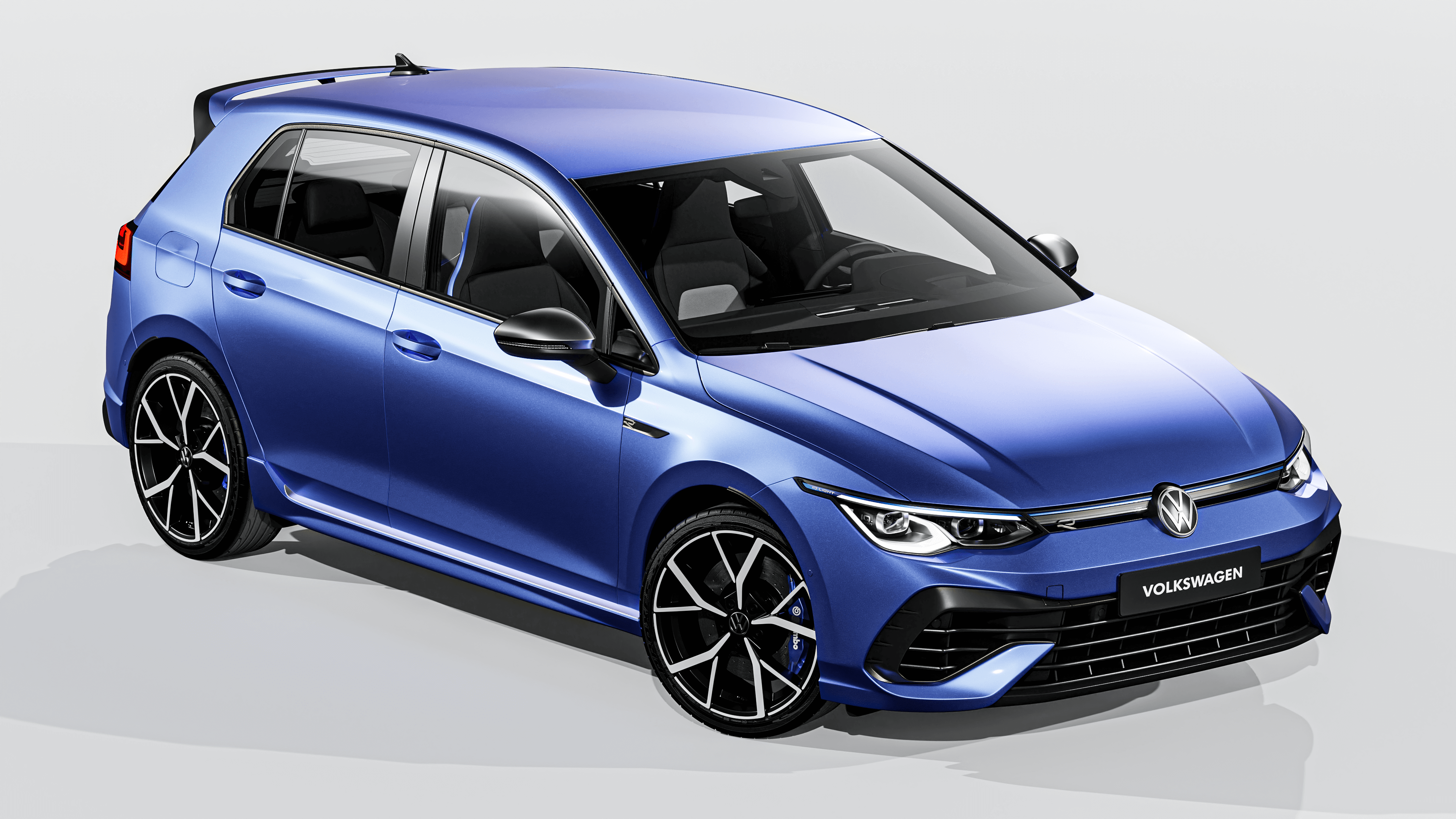 Volkswagen Golf R 2022 3D Render, Digital Art by MrGhosts