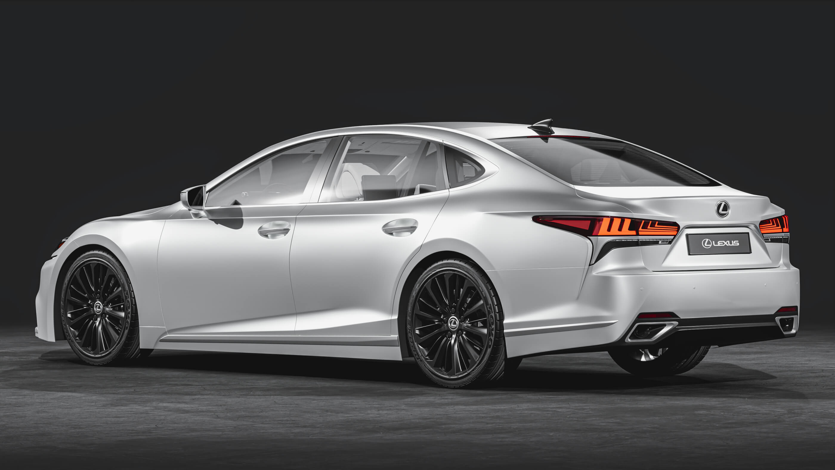 Lexus LS 500 2018 - 3D Model by MrGhosts