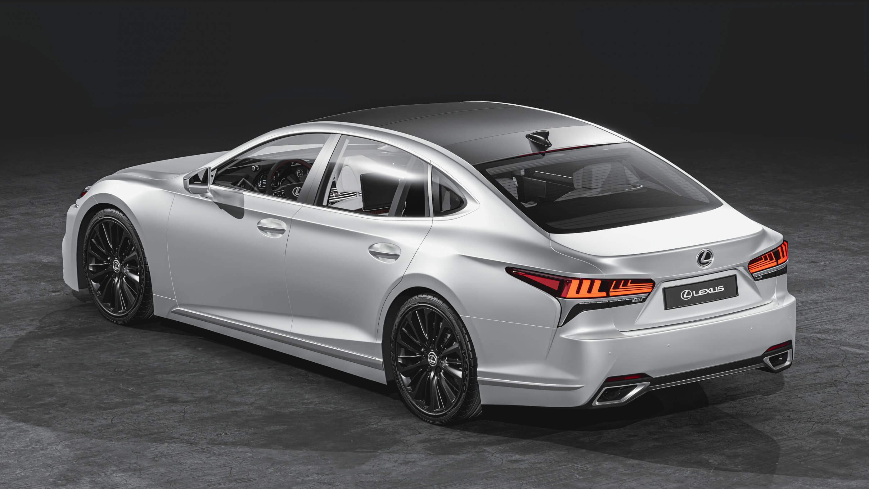 Lexus LS 500 2018 - 3D Model by MrGhosts