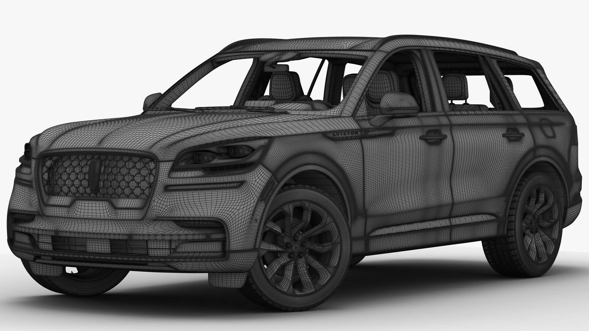 Lincoln Aviator 2020 - 3D Model by MrGhosts