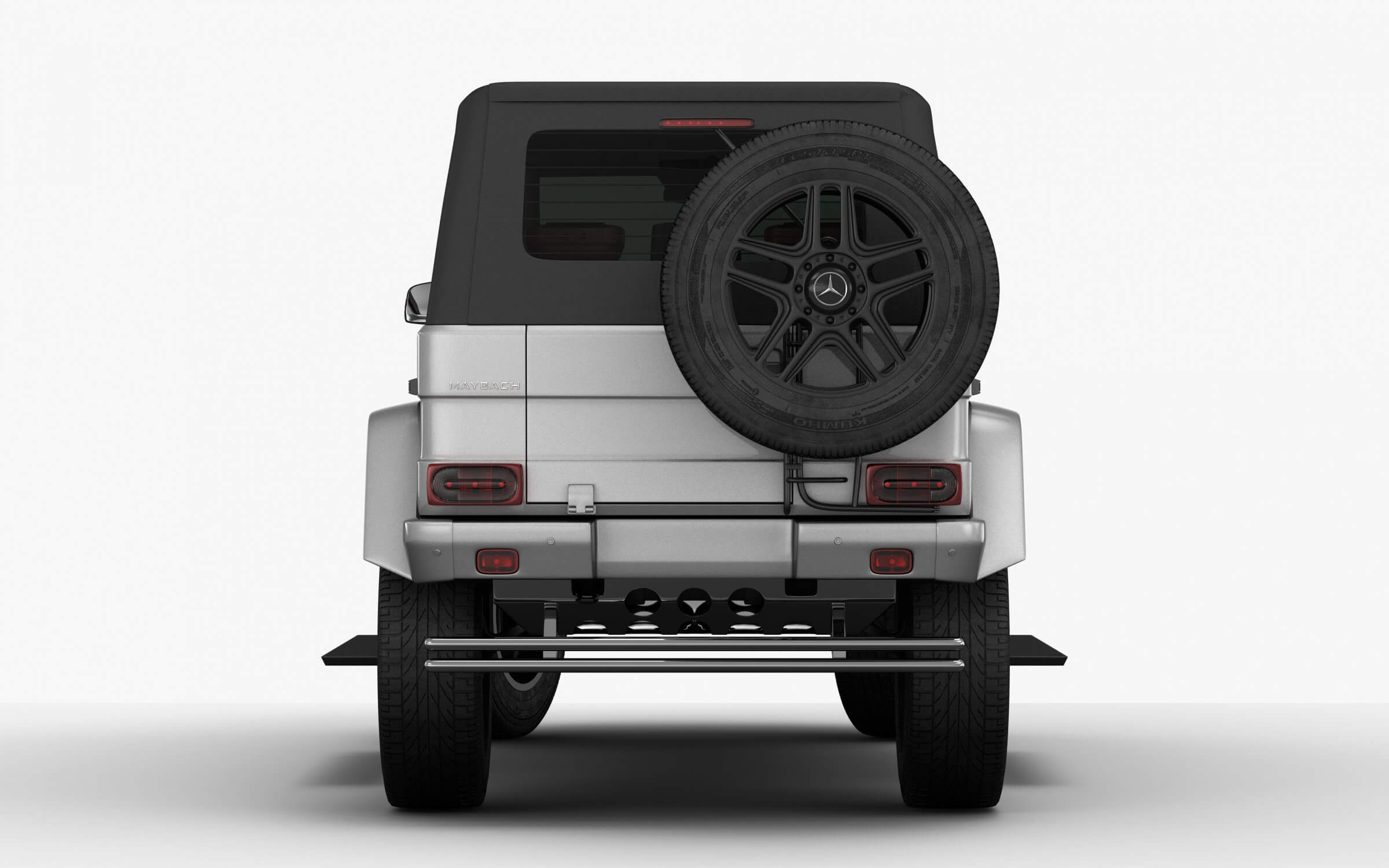 Mercedes-Benz G-class W463 Maybach Landaulet 3D Model by MrGhosts