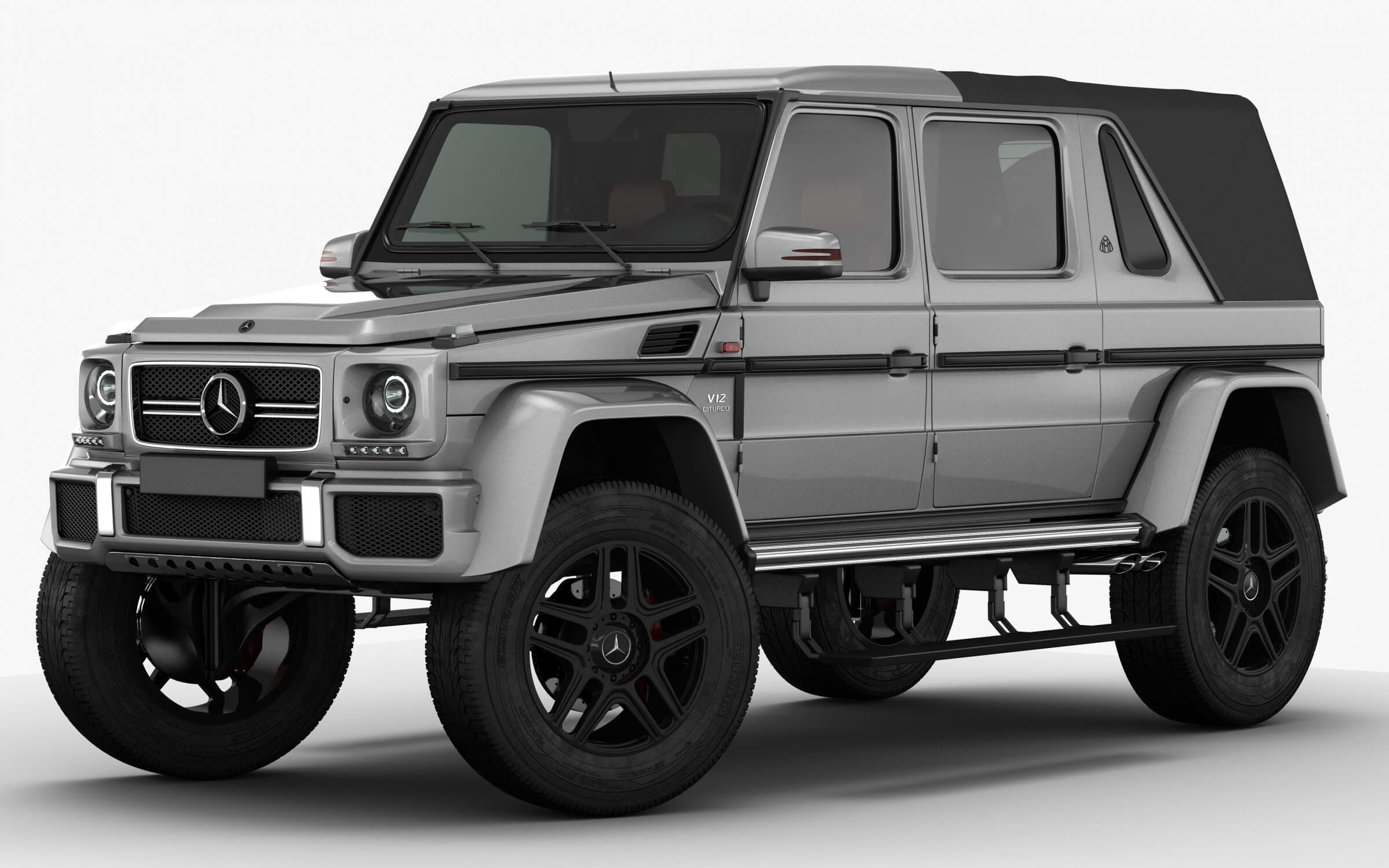 Mercedes-Benz G-class W463 Maybach Landaulet 3D Model by MrGhosts