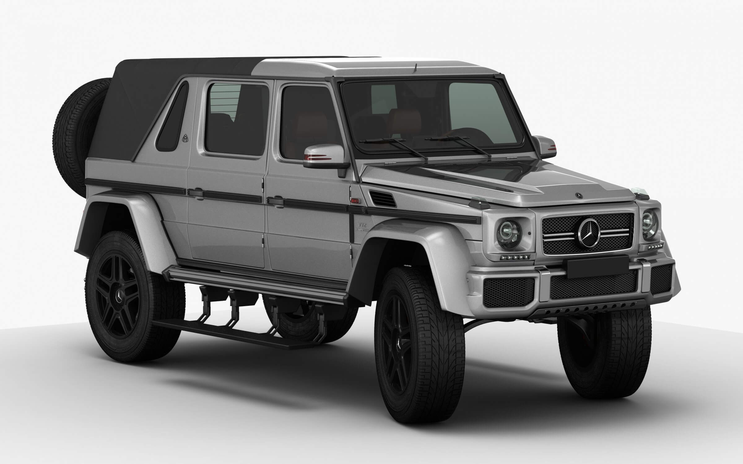 Mercedes-Benz G-class W463 Maybach Landaulet 3D Model by MrGhosts
