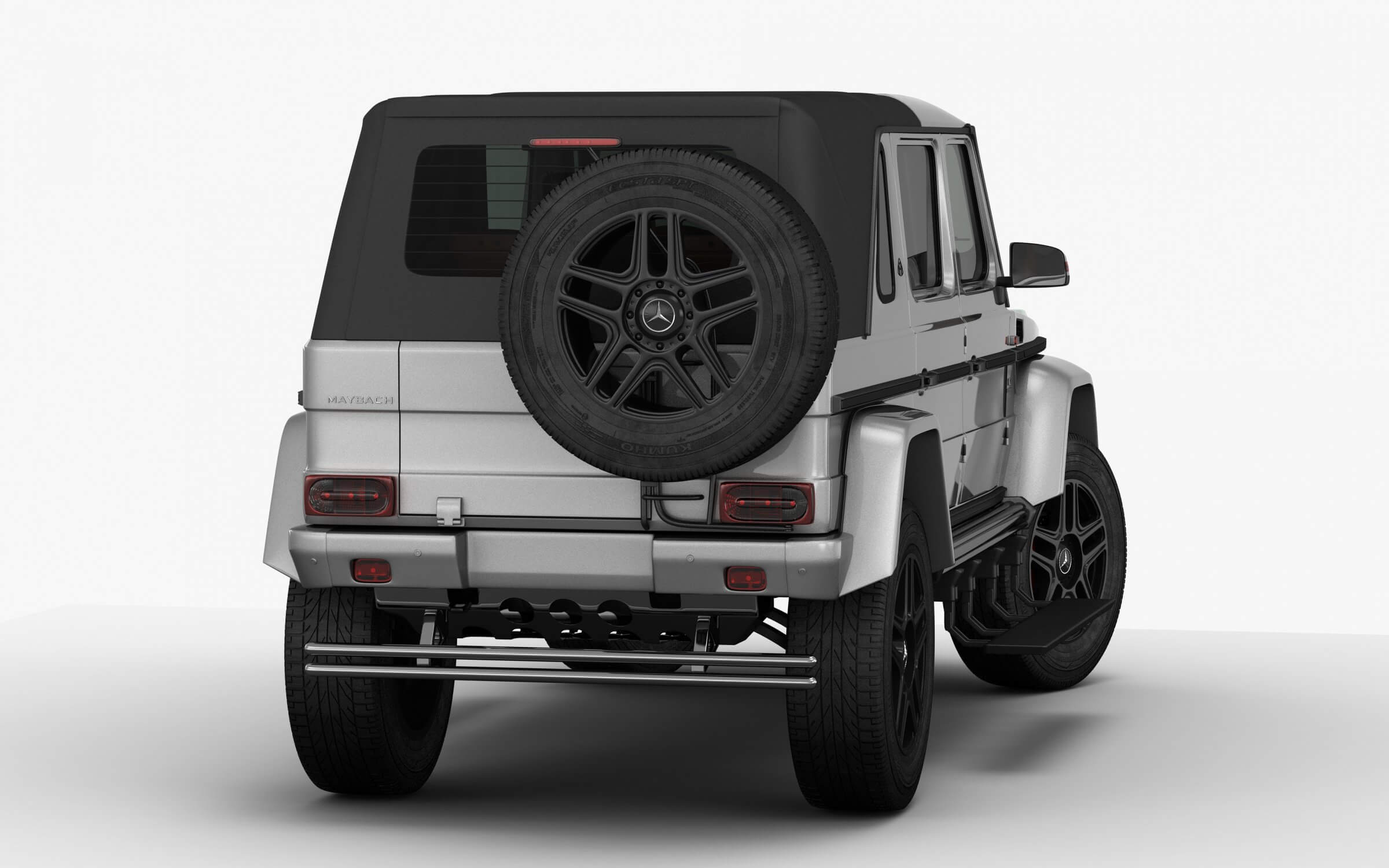 Mercedes-Benz G-class W463 Maybach Landaulet 3D Model by MrGhosts