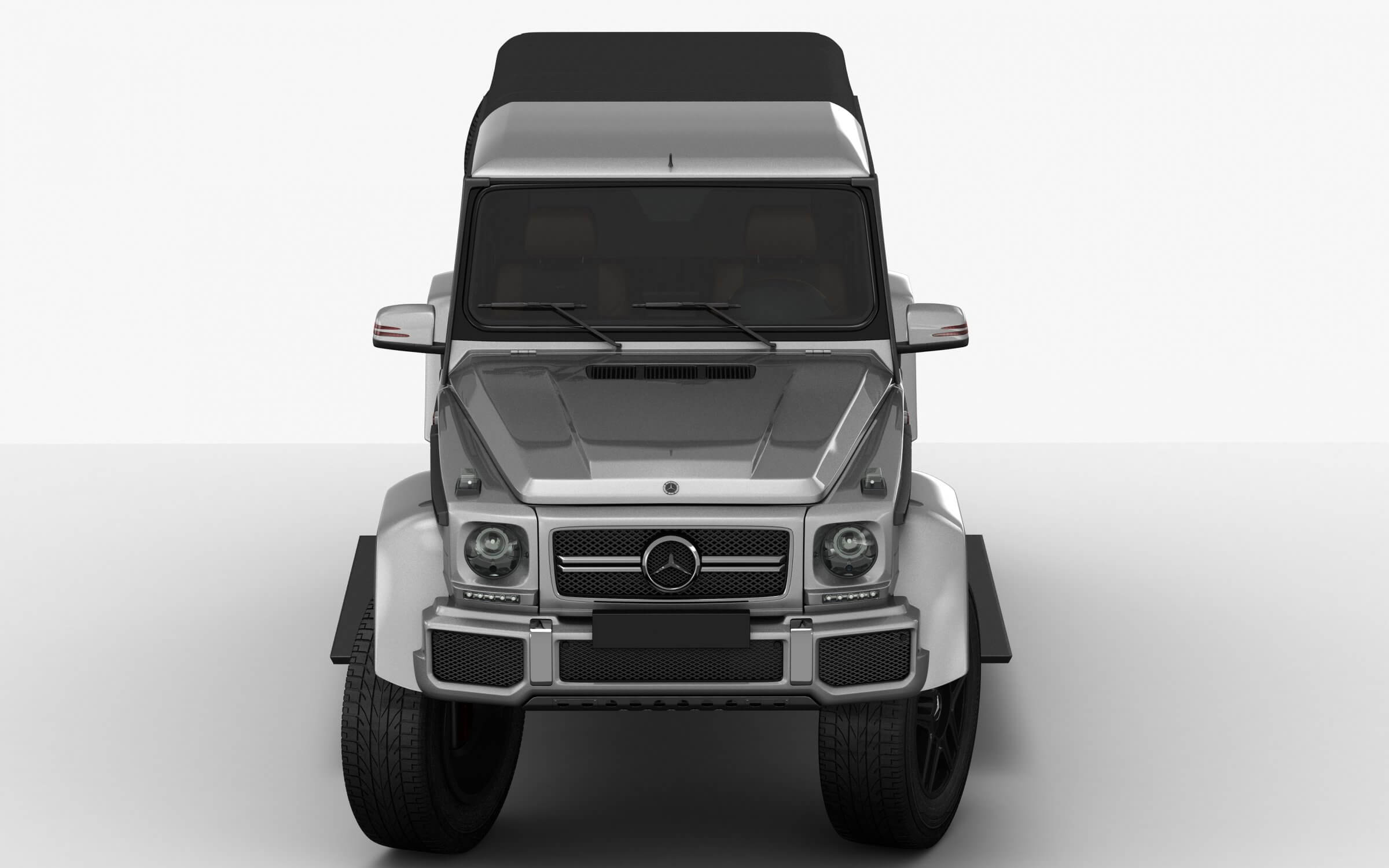 Mercedes-Benz G-class W463 Maybach Landaulet 3D Model by MrGhosts