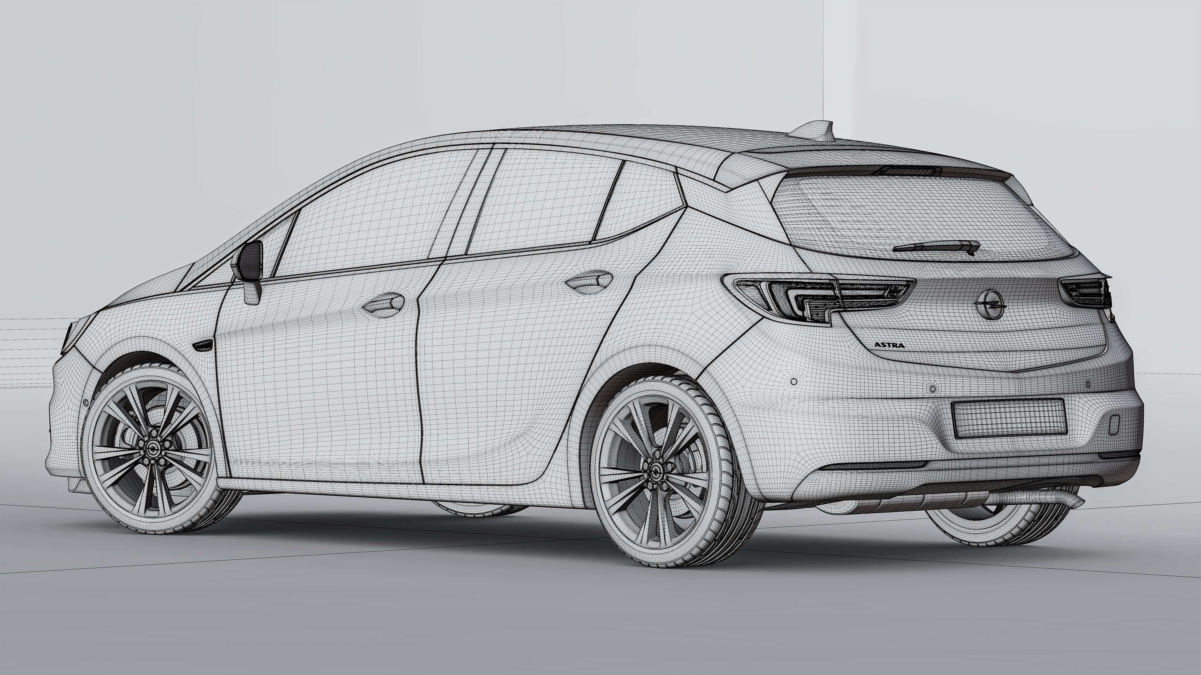Opel Astra 2020 - 3D Model by MrGhosts