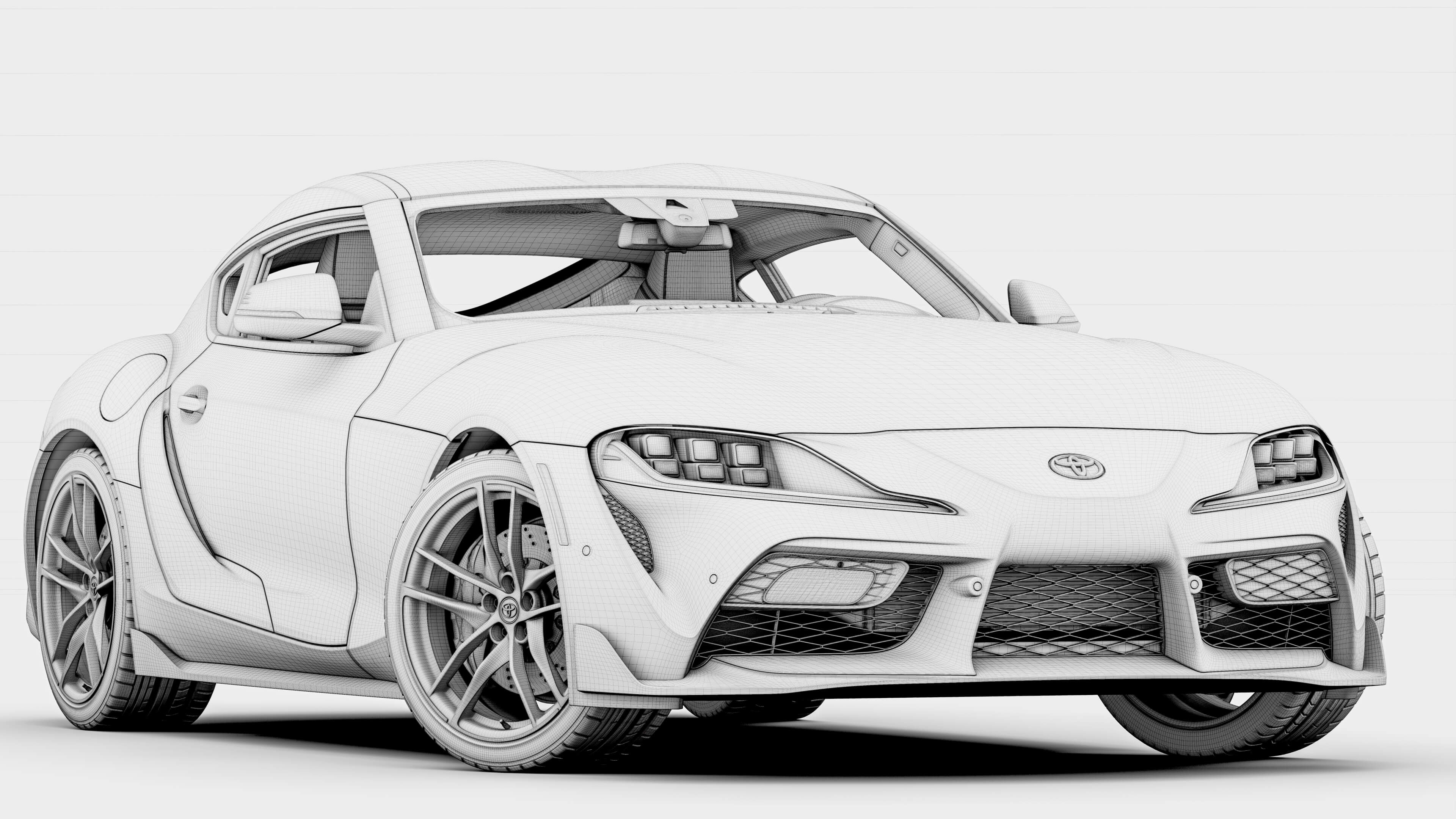 Toyota Supra GR 2020 - 3D Model by MrGhosts