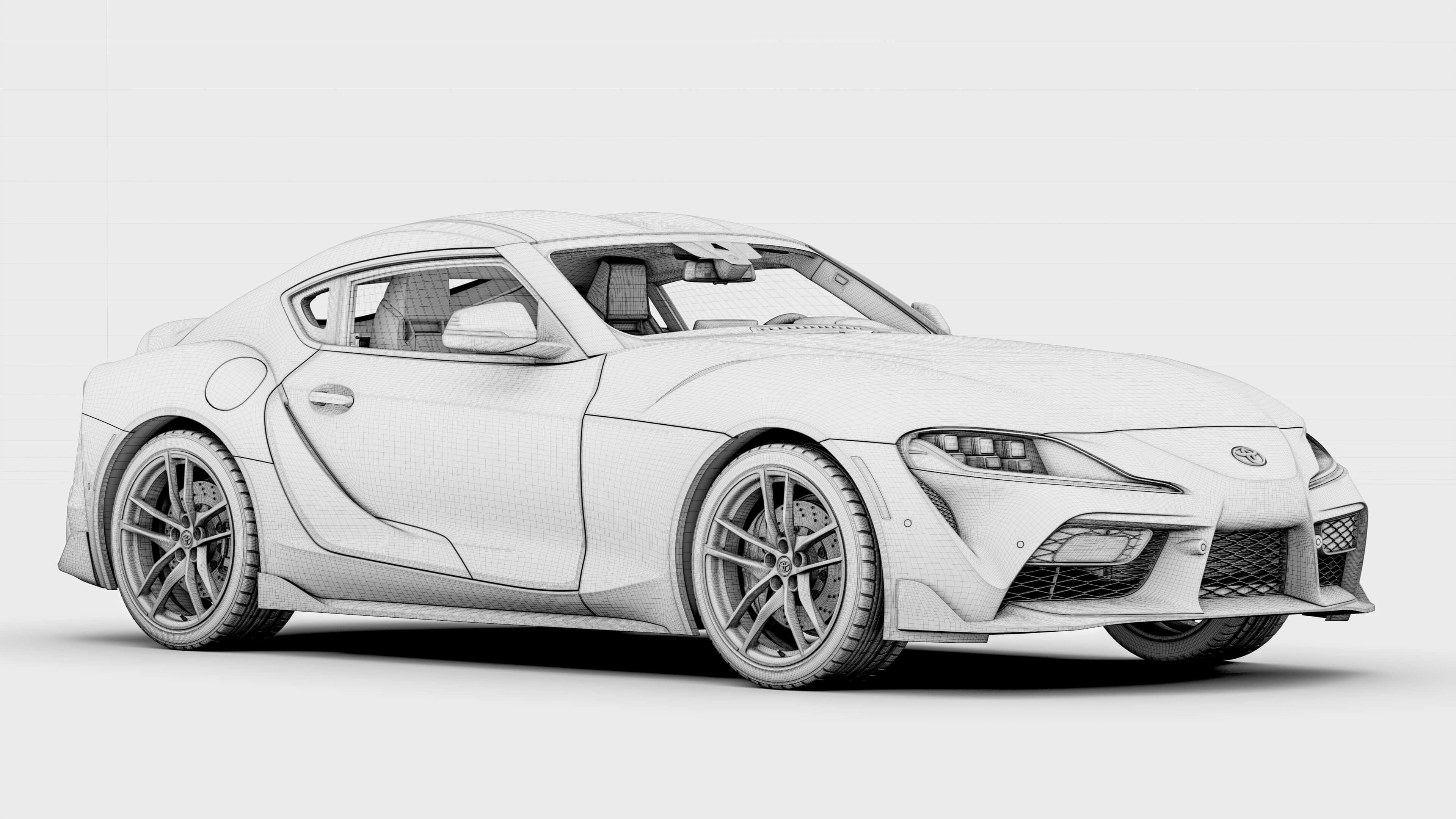 Toyota Supra GR 2020 - 3D Model by MrGhosts