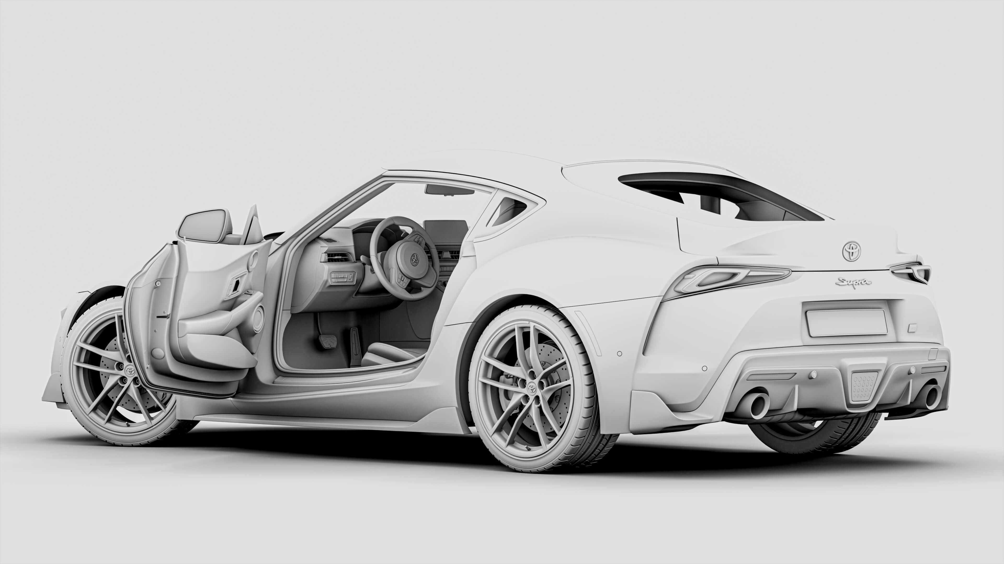 Toyota Supra GR 2020 - 3D Model by MrGhosts