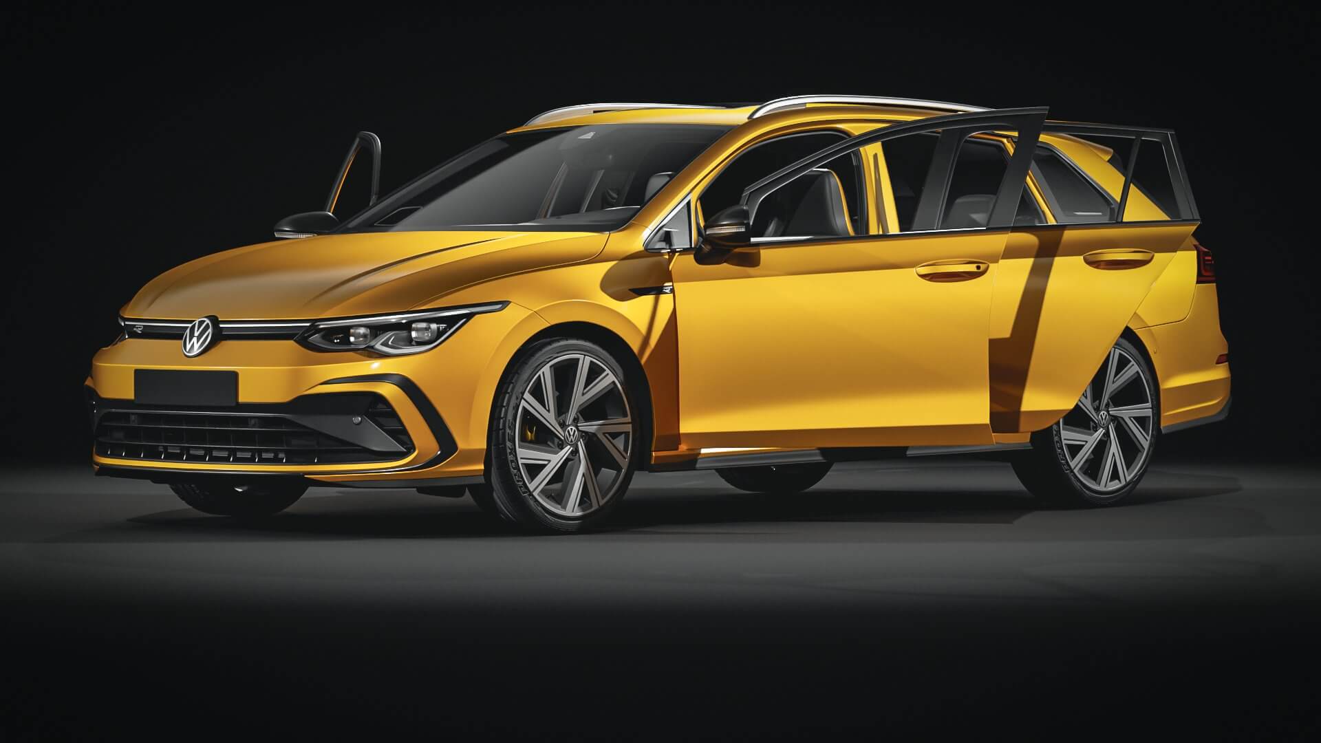 Volkswagen Golf R Line 2021 - 3D Model by MrGhosts