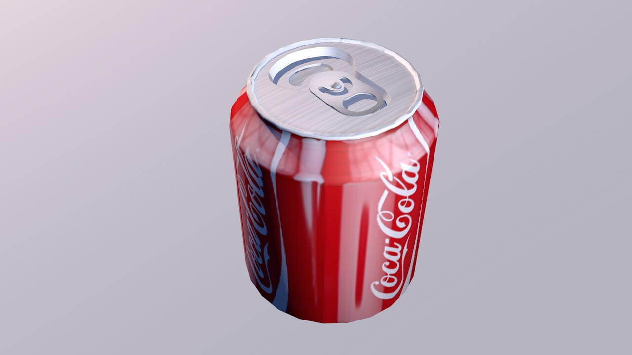 Coca-Cola Canette 250ml 3D Model by mrichkhalid