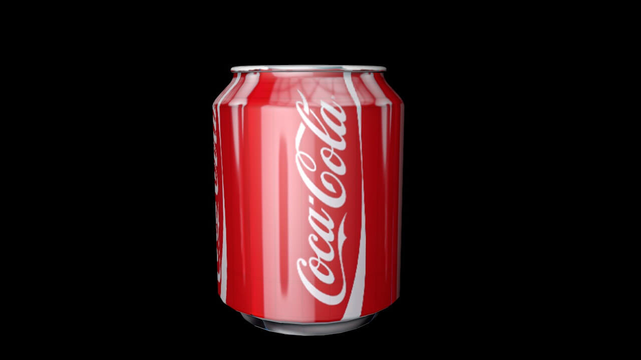 Coca-Cola Canette 250ml 3D Model by mrichkhalid