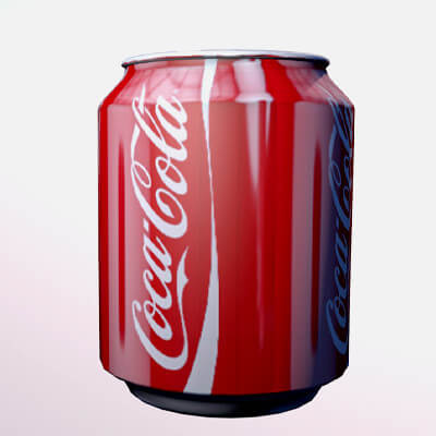 Coca-Cola Canette 250ml 3D Model by mrichkhalid