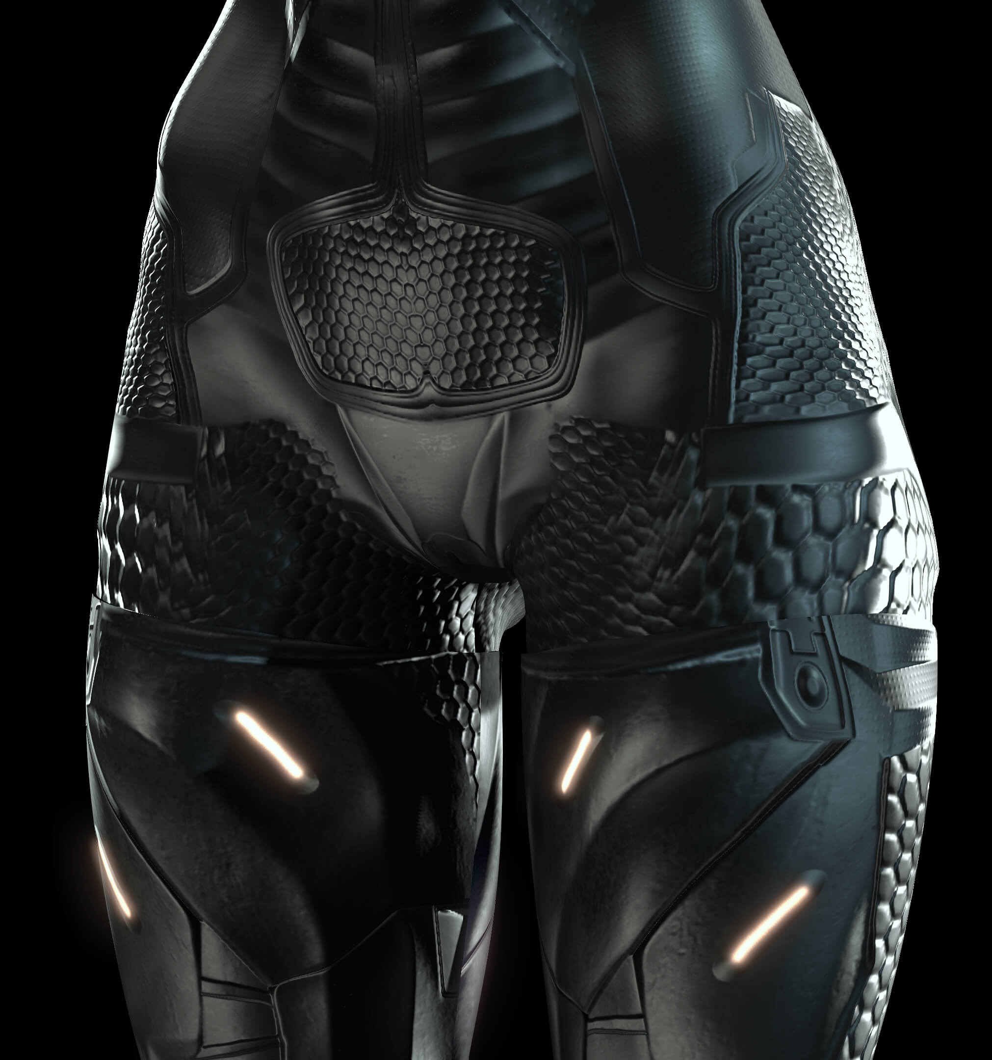 Female Cybernetic Suit - 3D Model by mrpsycho2000