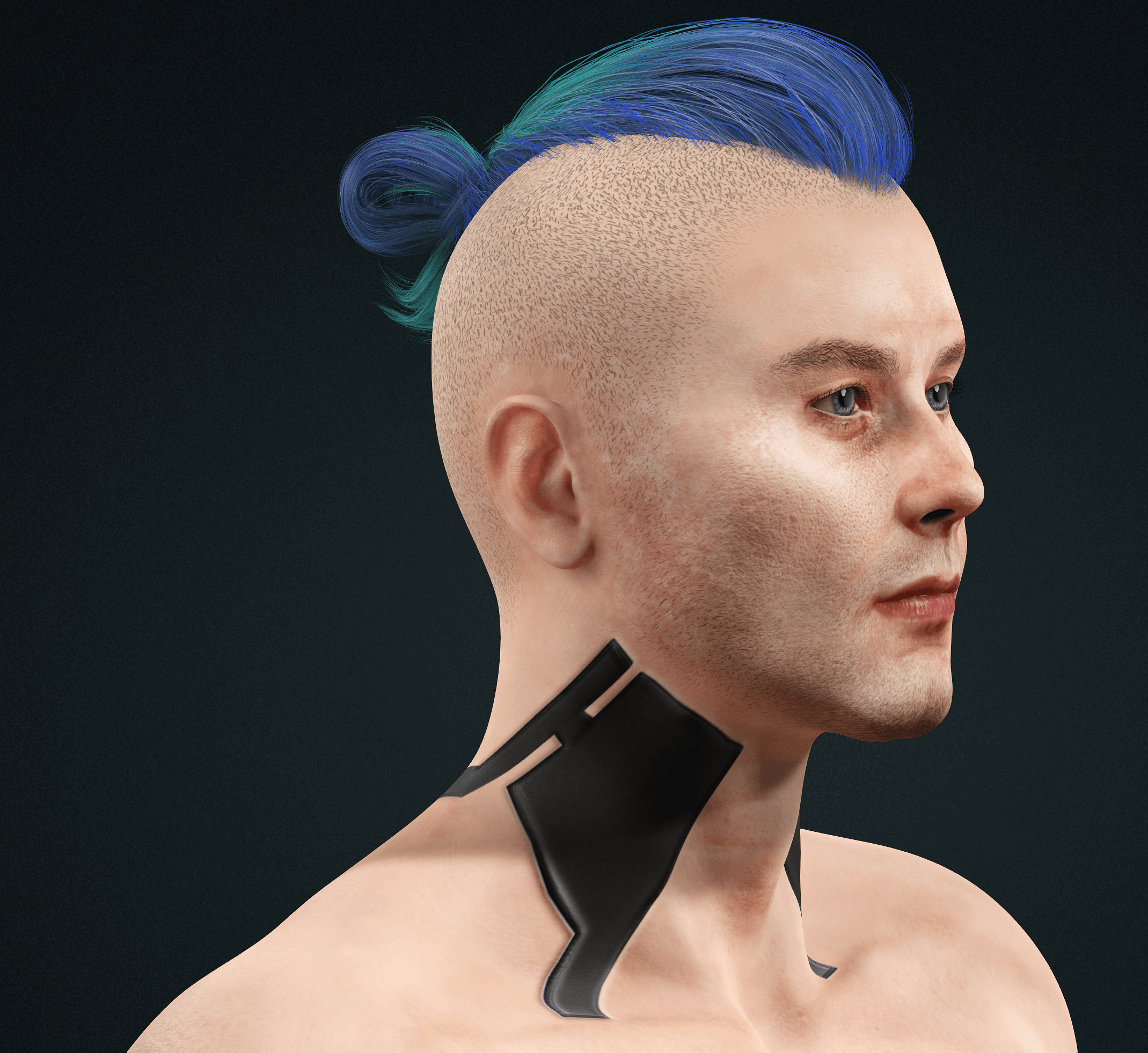 keen 02 3D Render, Digital Art by mrpsycho2000