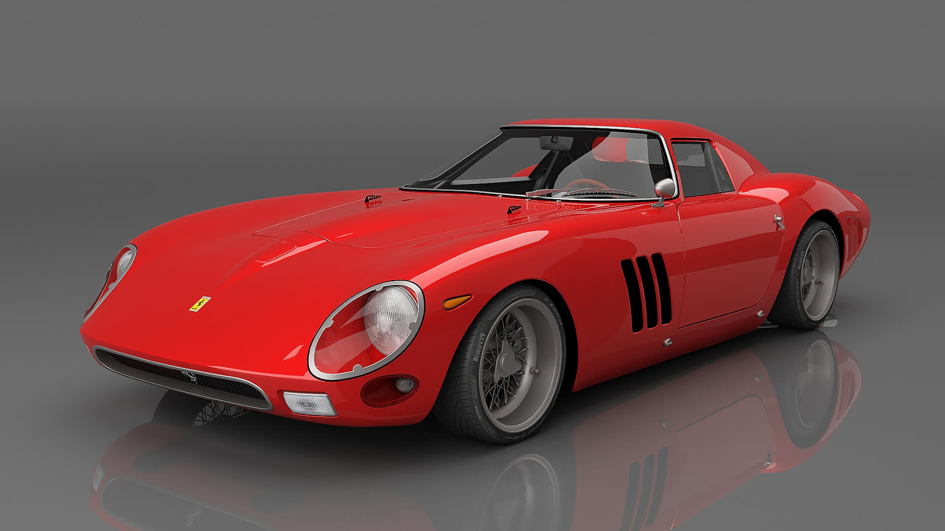 1964 Ferrari 250 GTO - 3D Model by msasdt