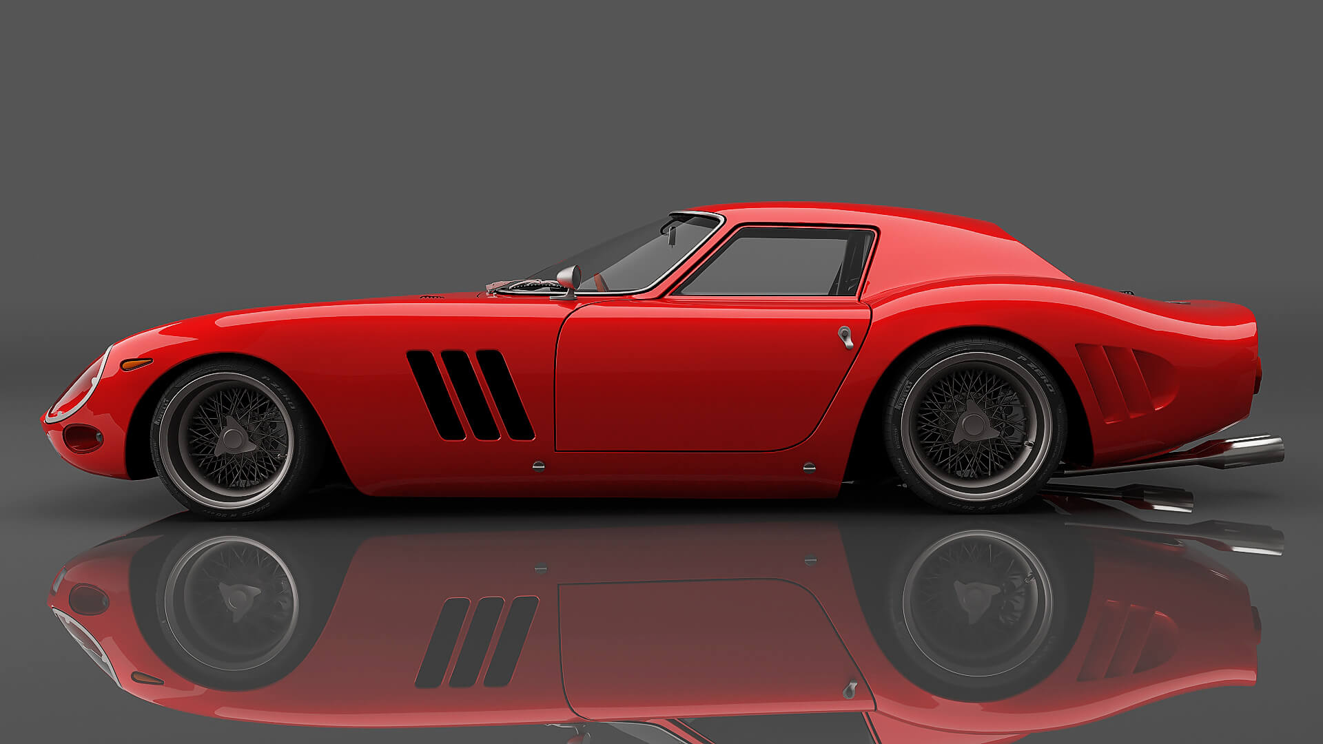 1964 Ferrari 250 GTO - 3D Model by msasdt