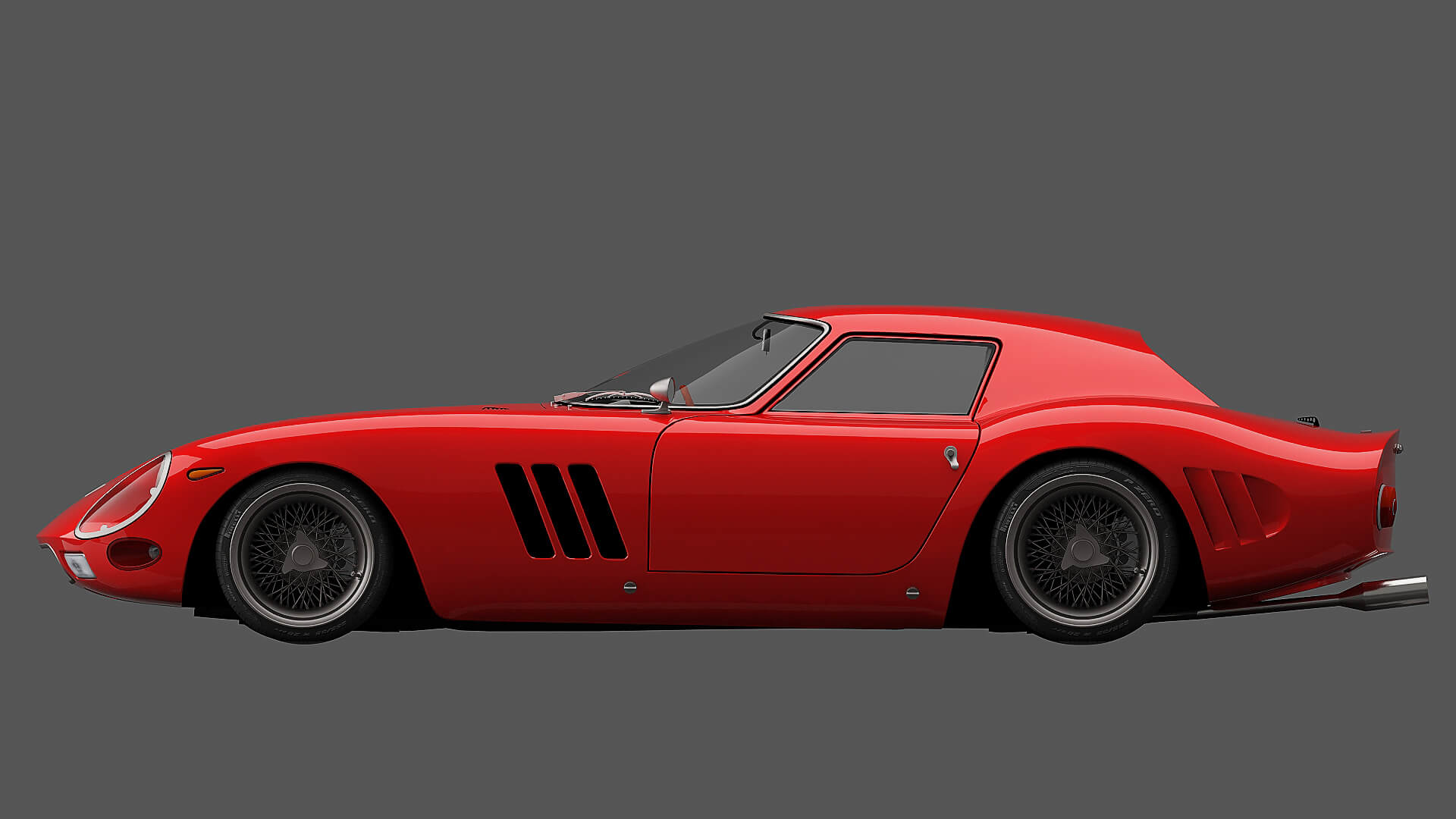 1964 Ferrari 250 GTO - 3D Model by msasdt