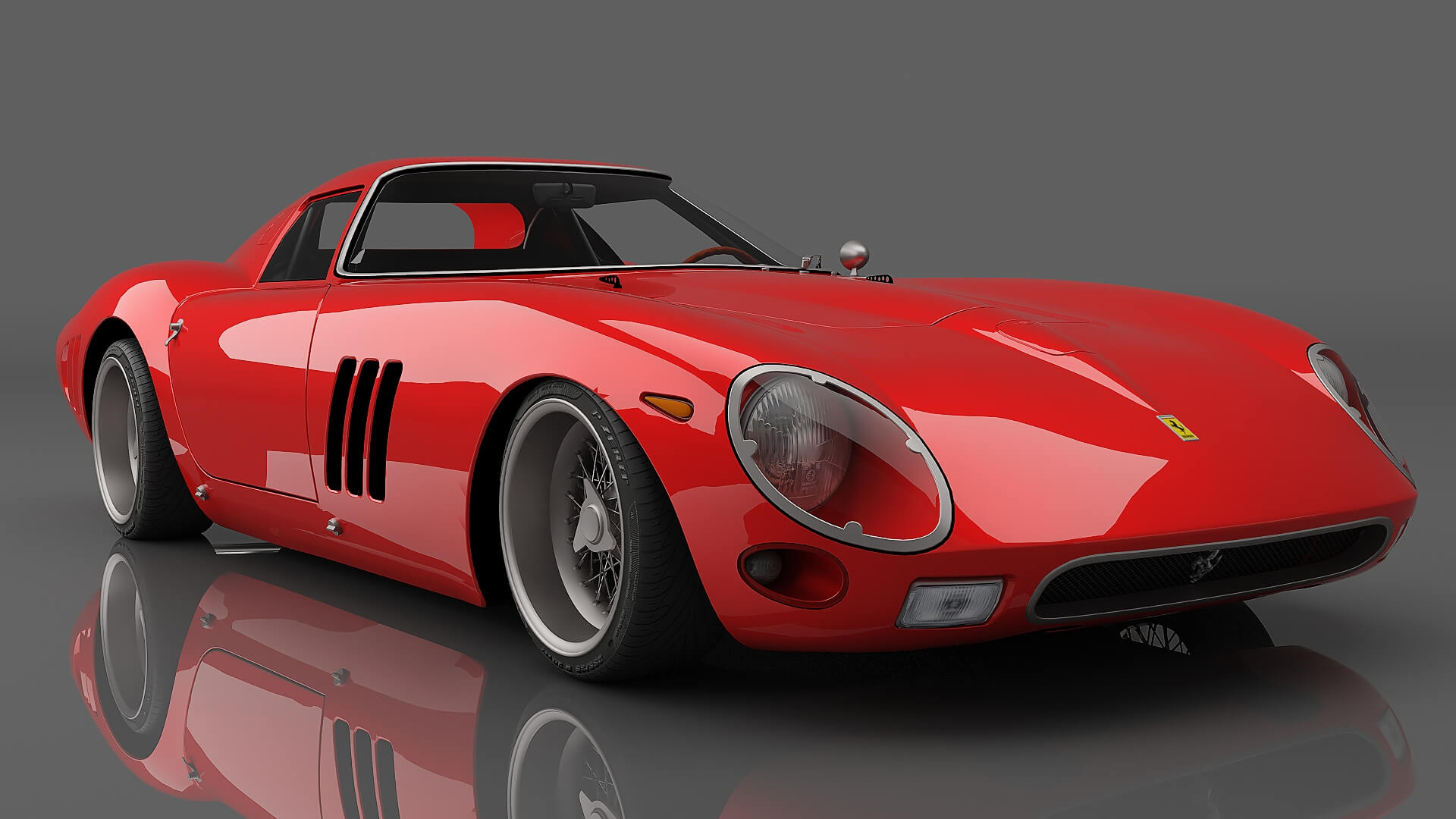 1964 Ferrari 250 GTO - 3D Model by msasdt