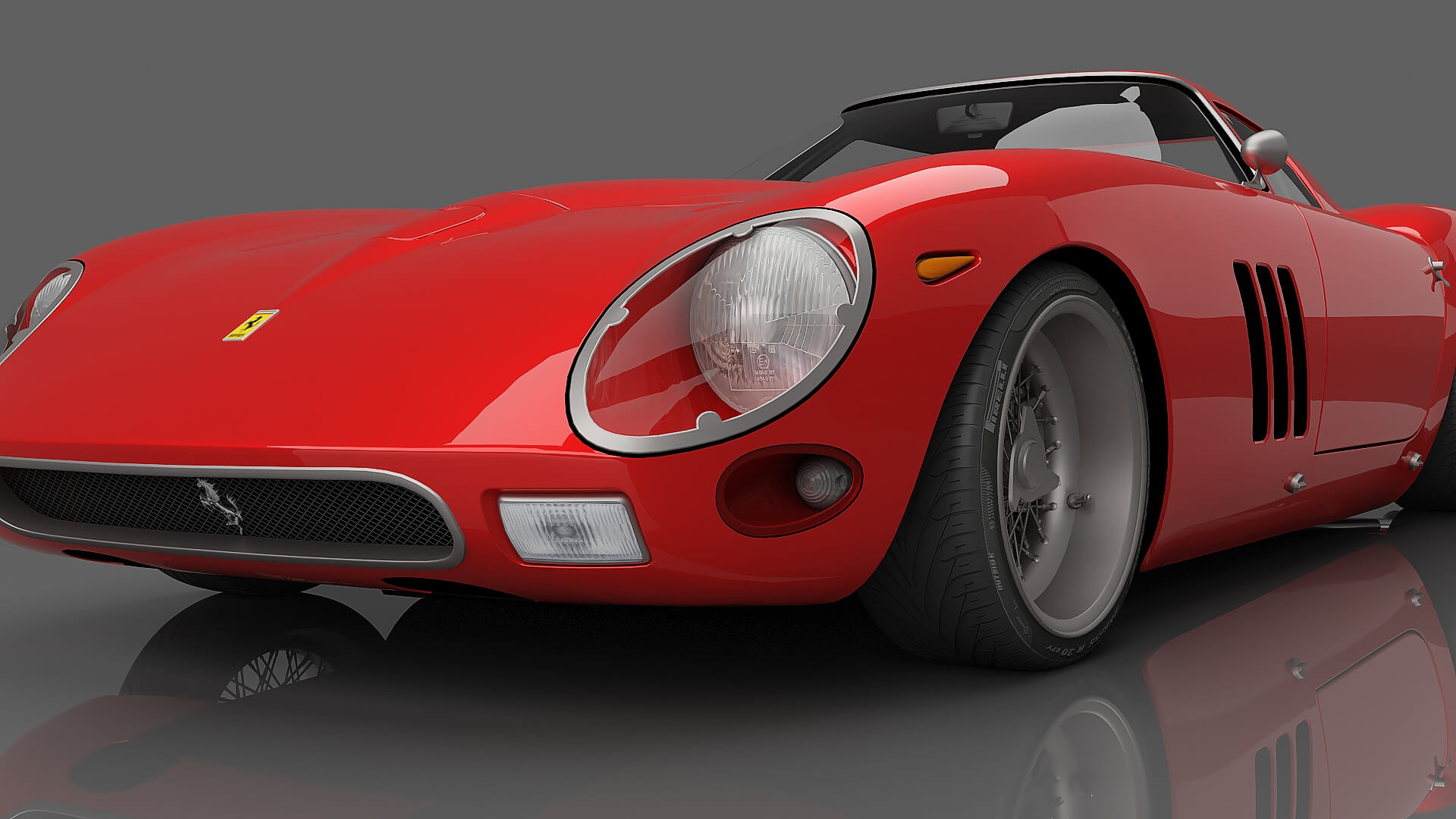 1964 Ferrari 250 GTO - 3D Model by msasdt