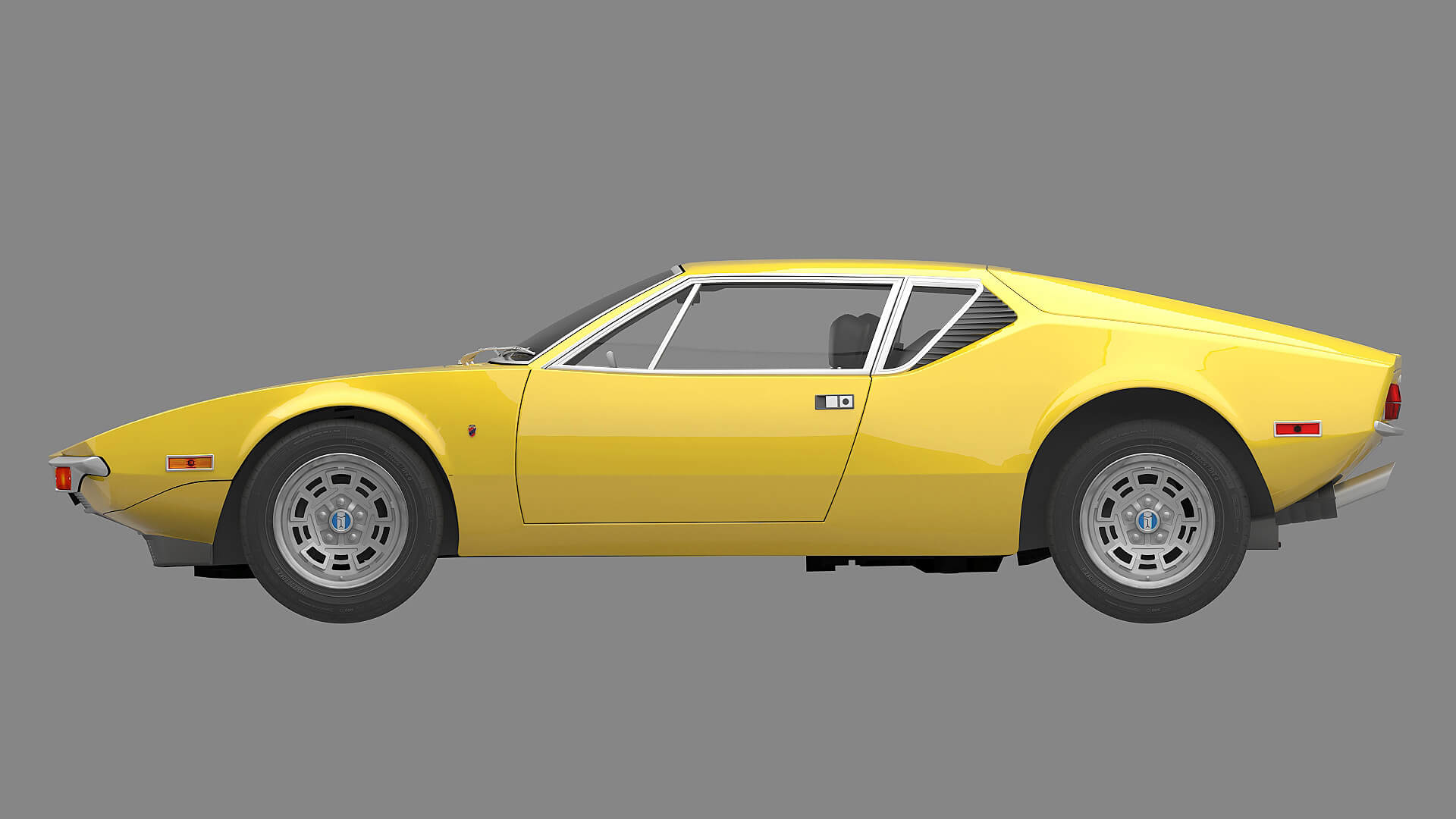 1971 De Tomaso Pantera - 3D Model by msasdt