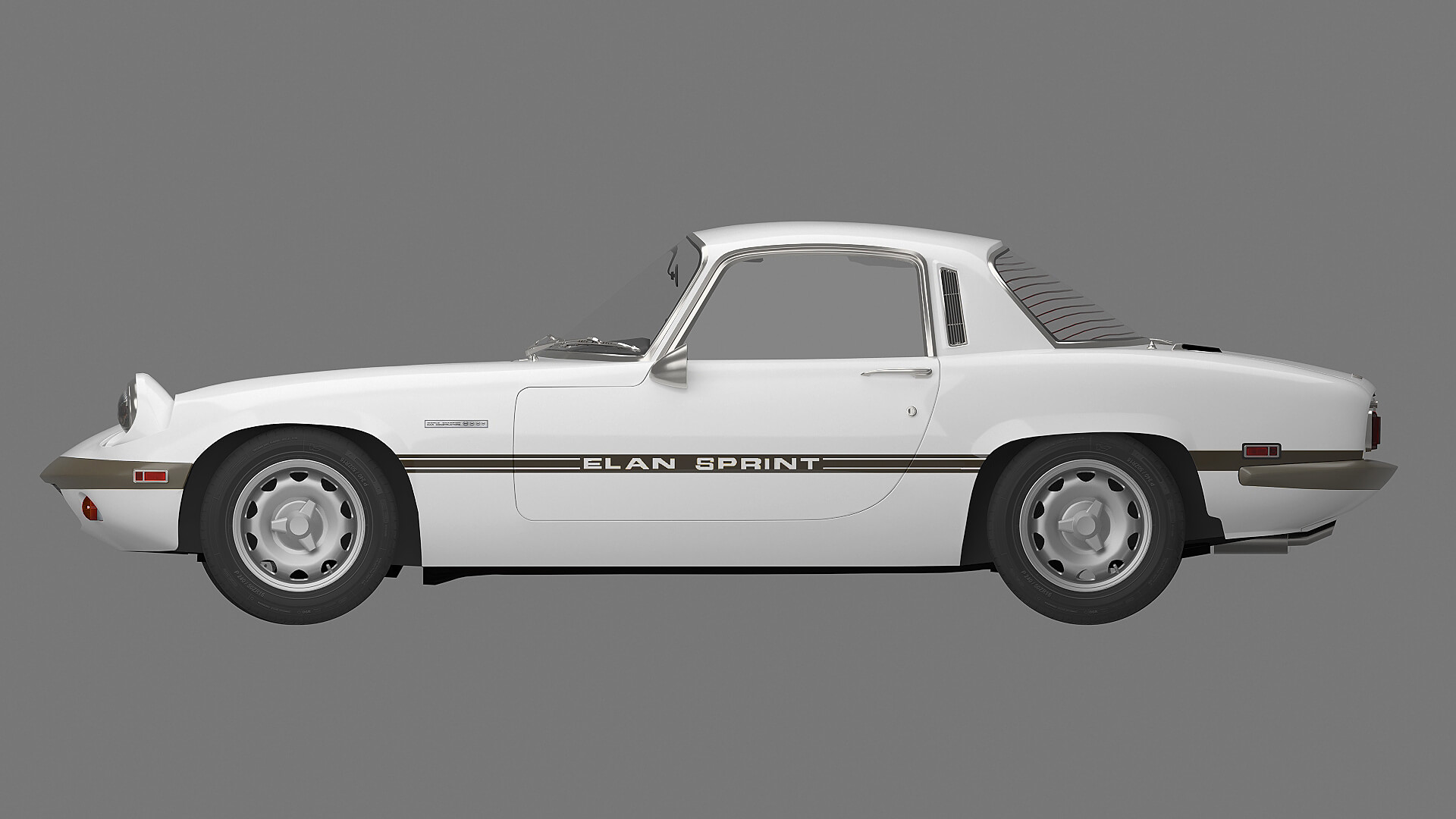 1971 Lotus Elan Sprint - 3D Model by msasdt